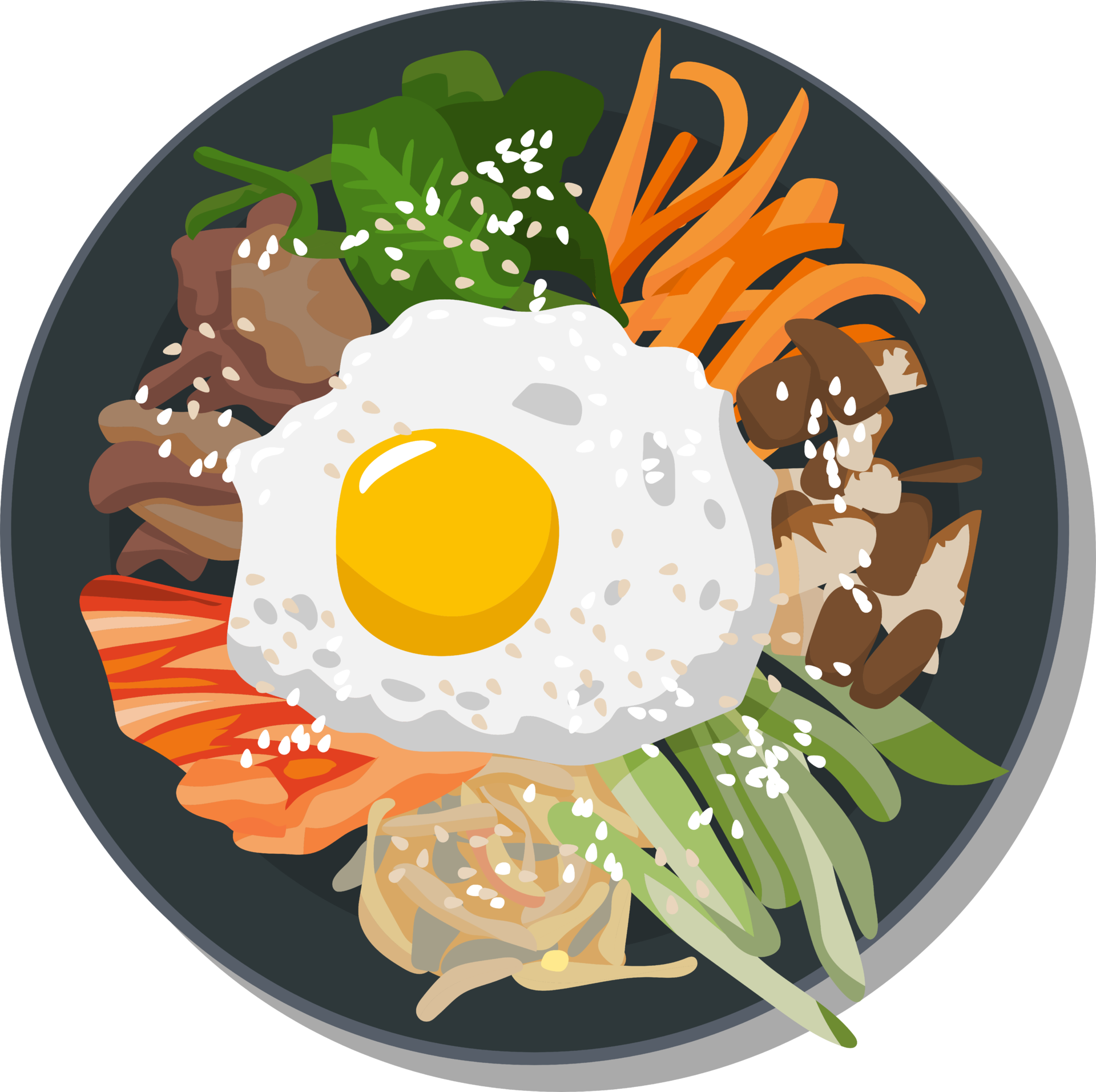 Bibimbap Png Graphic Clipart Design 19955045 Png