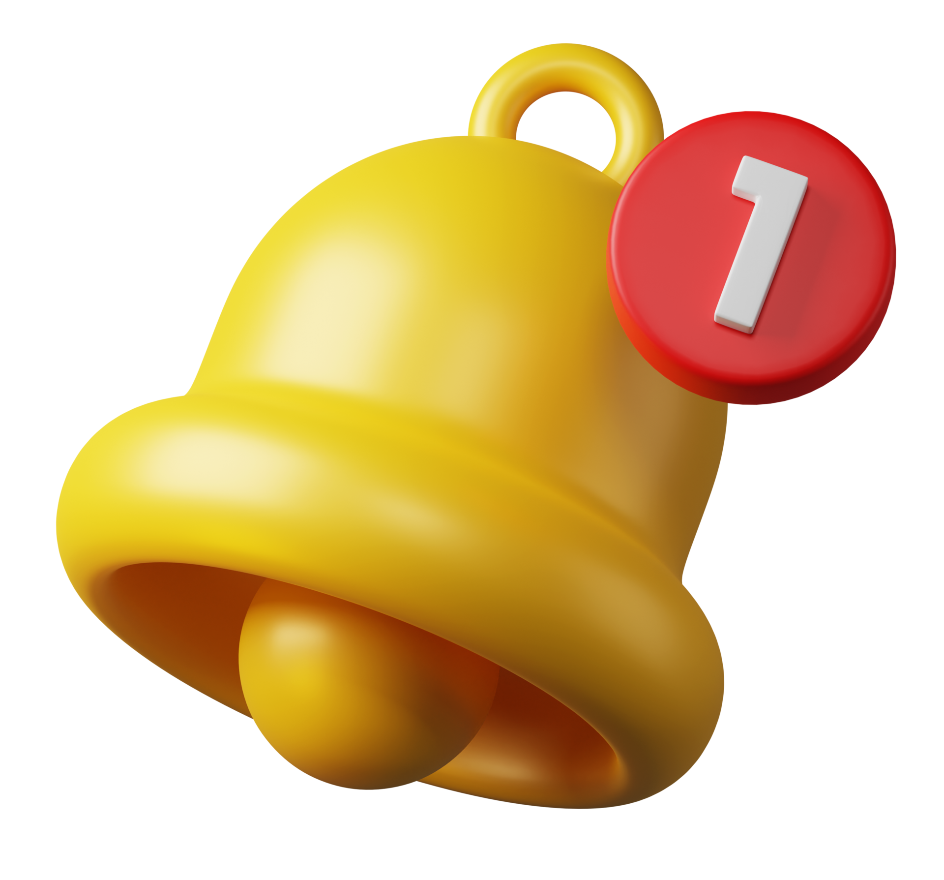 Cute cartoon yellow bell alarm popup notification reminder alert icon ... Cute cartoon yellow bell alarm popup notification reminder alert icon ...