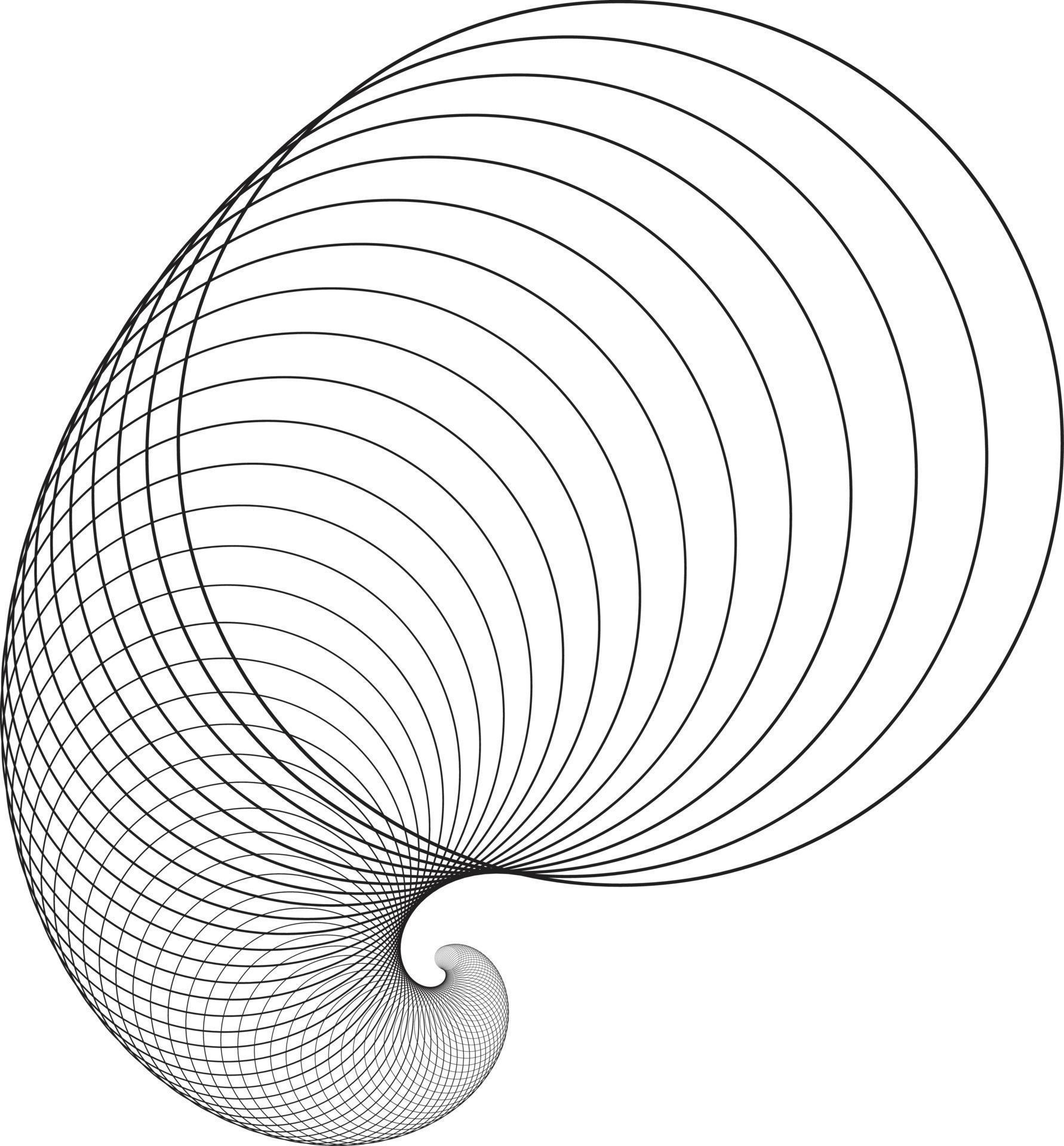 simple circle pattern vector illustration design. 19956545 Vector Art ...