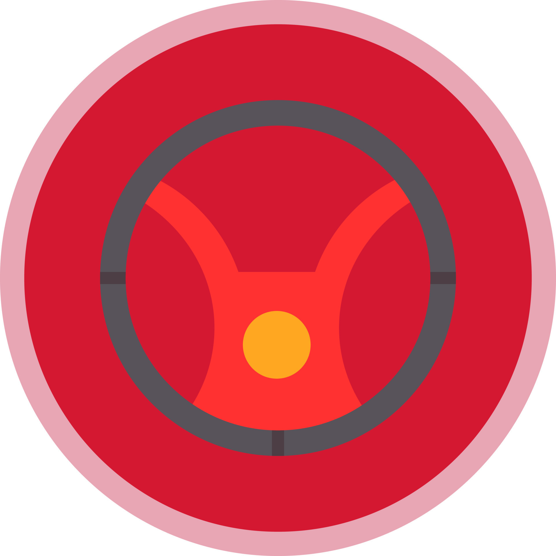 Steering Wheel Vector Icon Design 19958283 Vector Art at Vecteezy