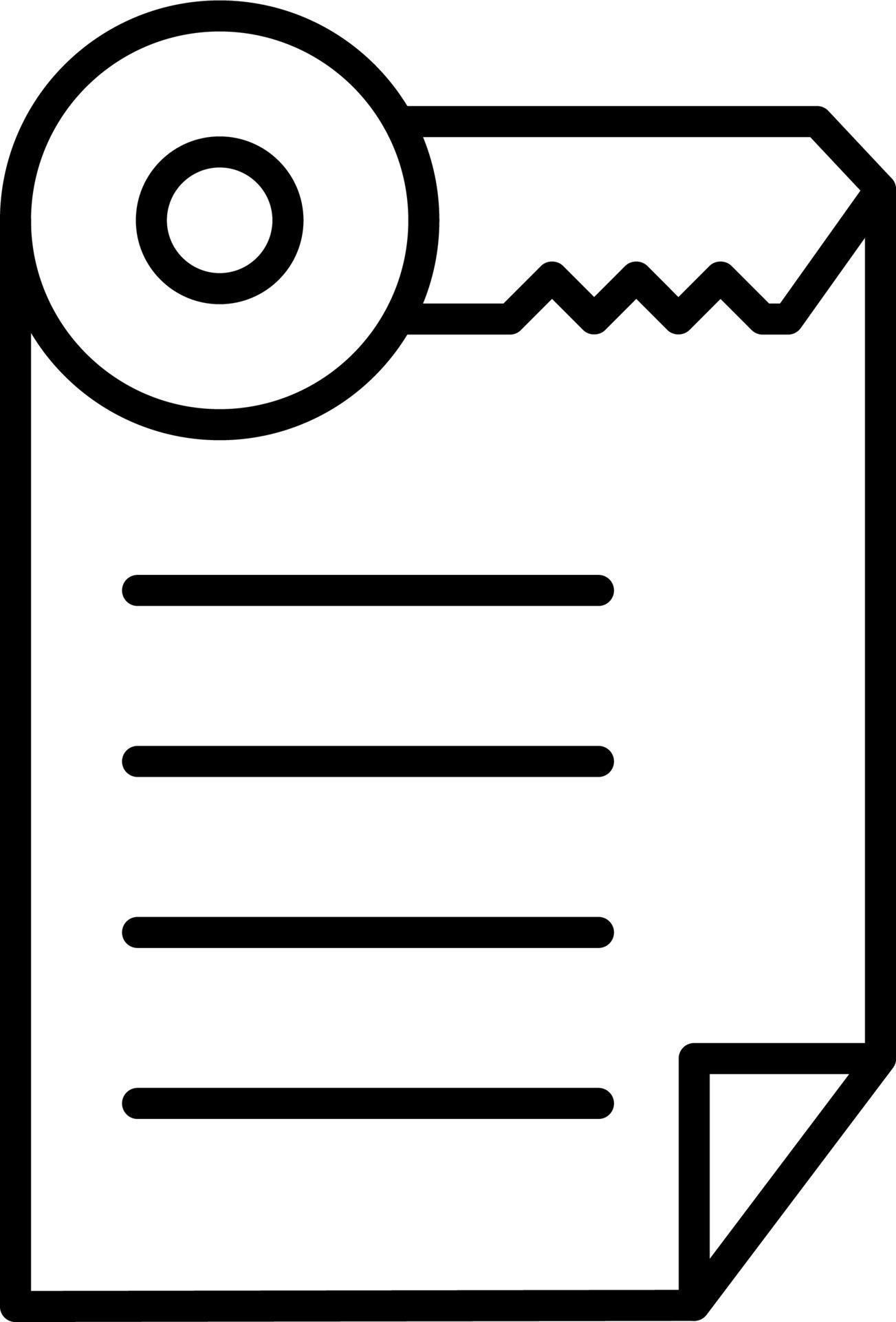 Keyword Notes Vector Icon 19964708 Vector Art at Vecteezy