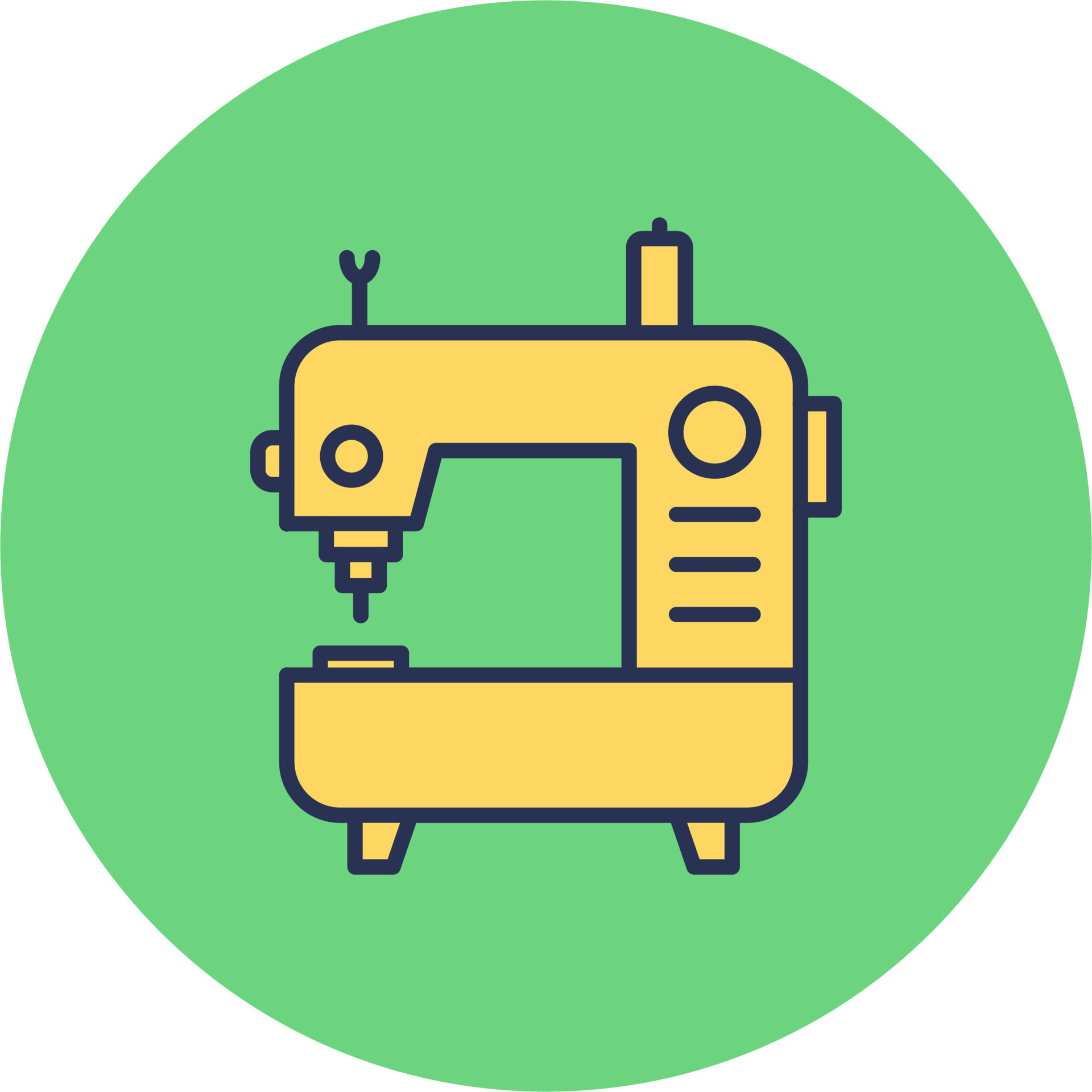 Sewing Machine Vector Icon 19966370 Vector Art At Vecteezy