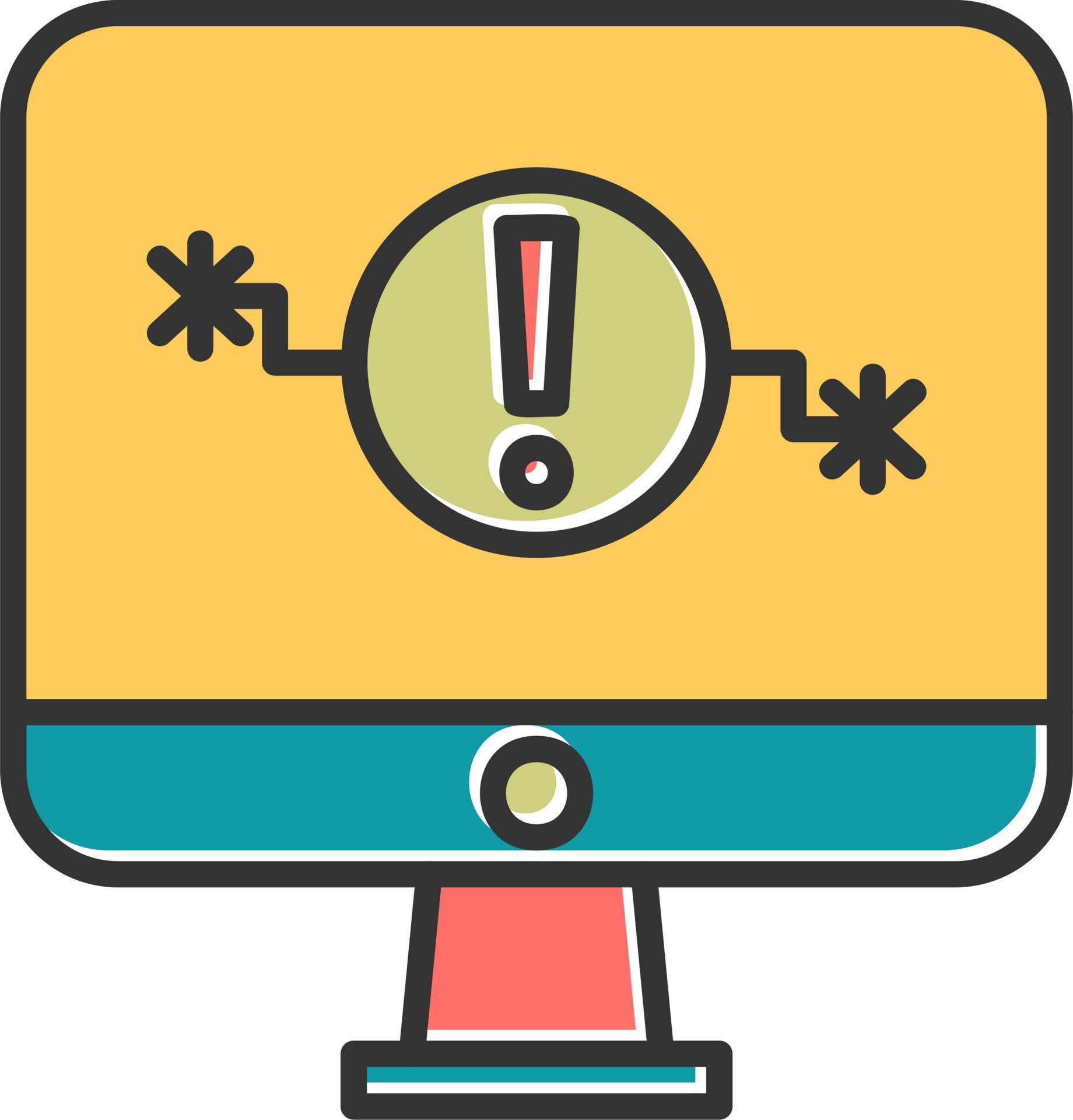 Problem Vector Icon 19967613 Vector Art at Vecteezy