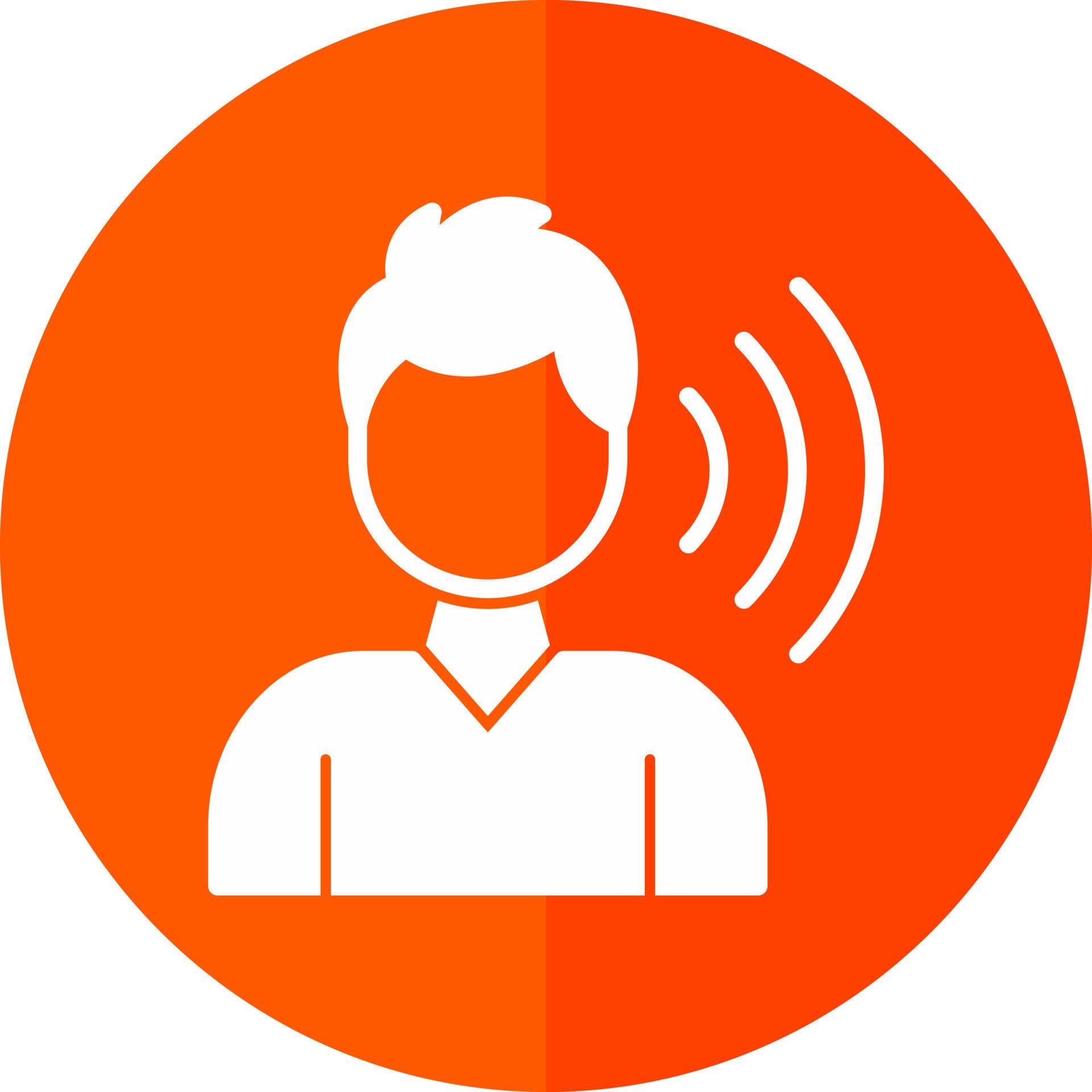 Speak Vector Icon Design 19968203 Vector Art at Vecteezy