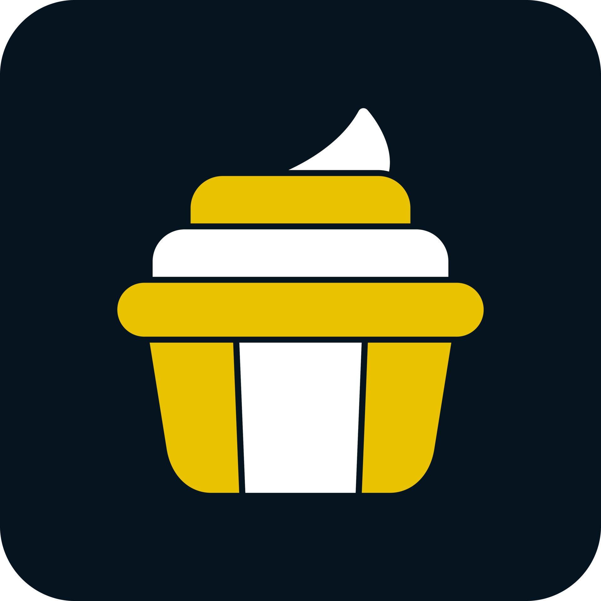 Cupcake Vector Icon Design 19973540 Vector Art At Vecteezy
