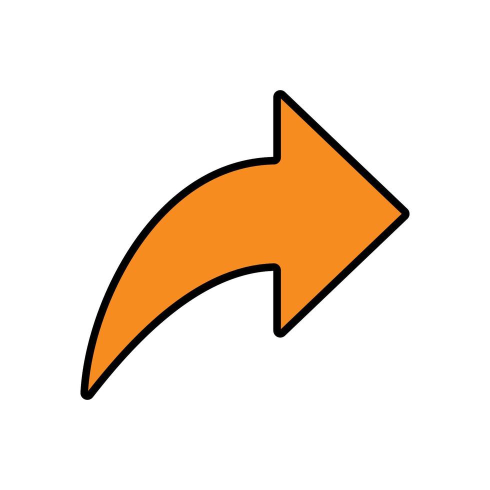 línea de icono de rehacer flecha aislada sobre fondo blanco. icono ... línea de icono de rehacer flecha aislada sobre fondo blanco. icono ...