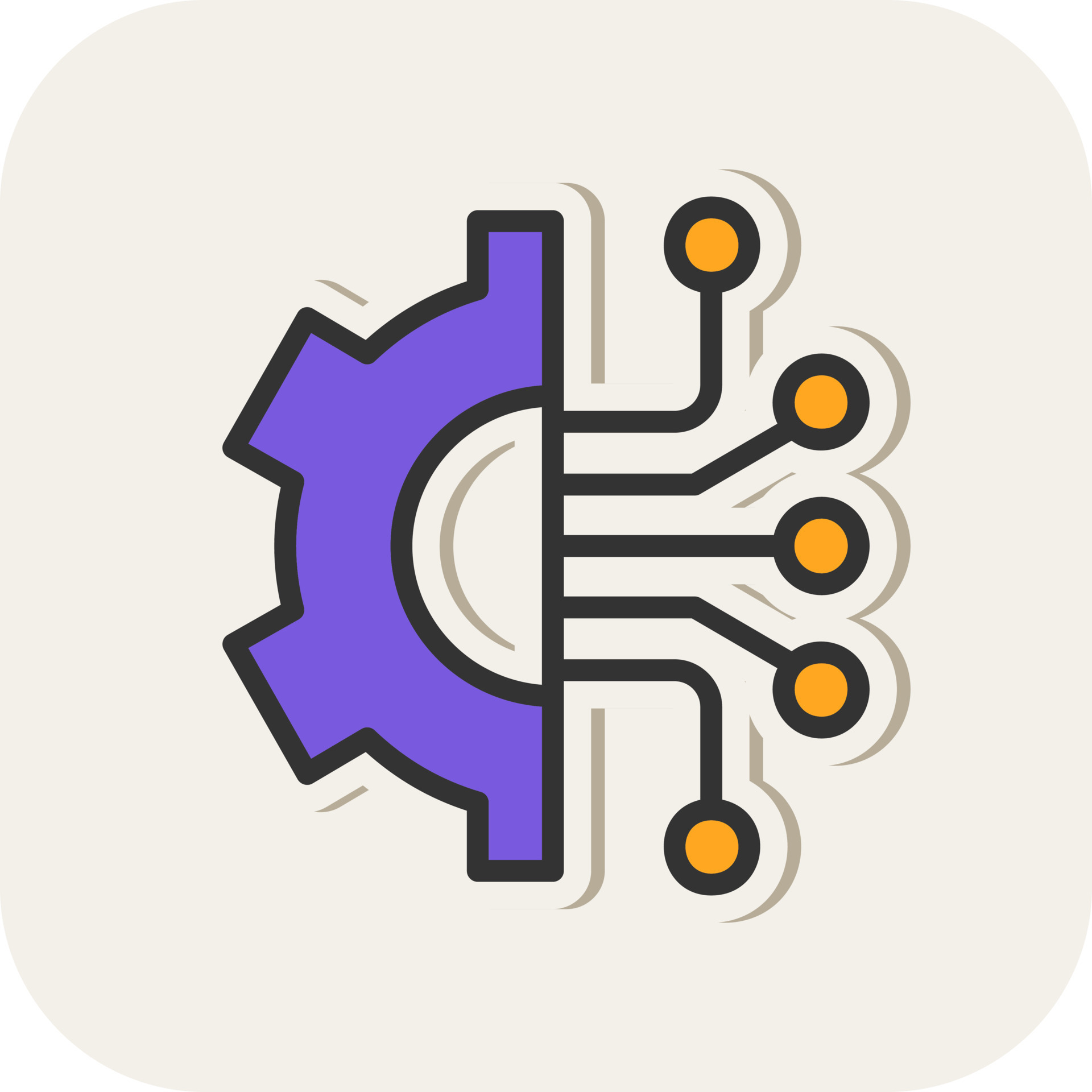 Deep Learning Vector Icon Design 19981231 Vector Art at Vecteezy