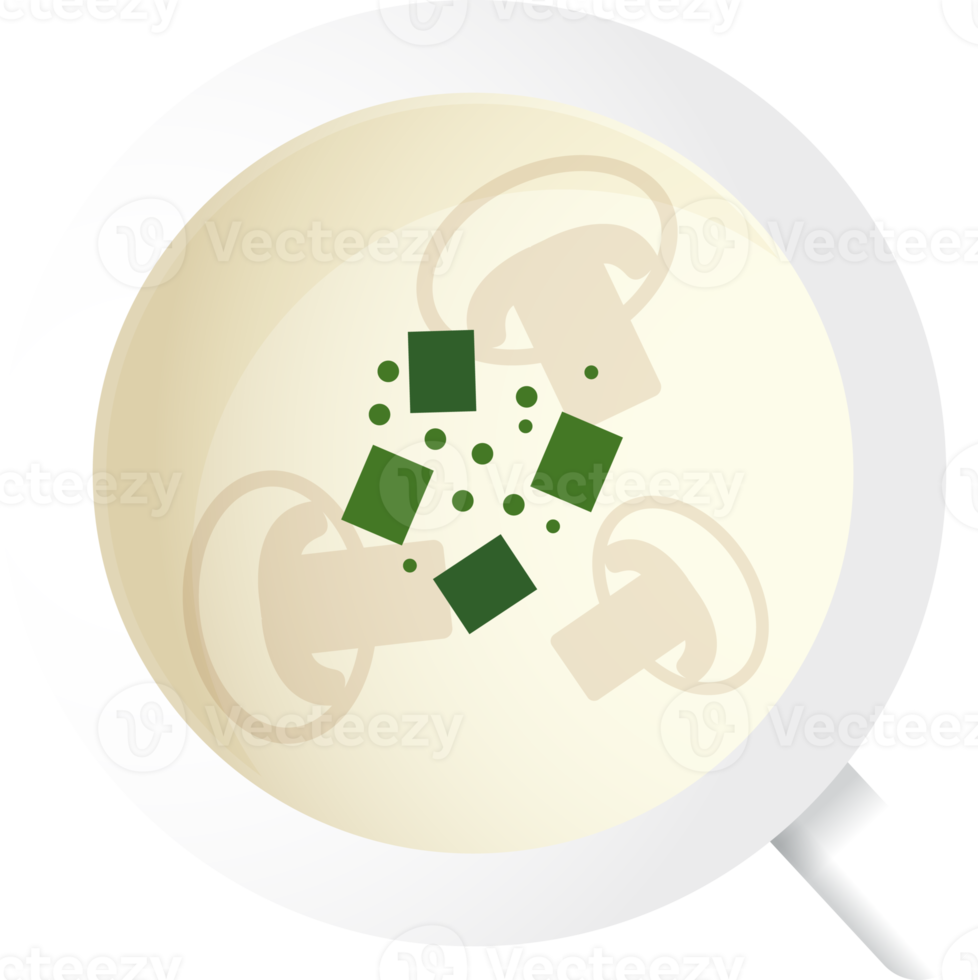 Mushroom Soup Breakfast Flat Lay 19982066 Png