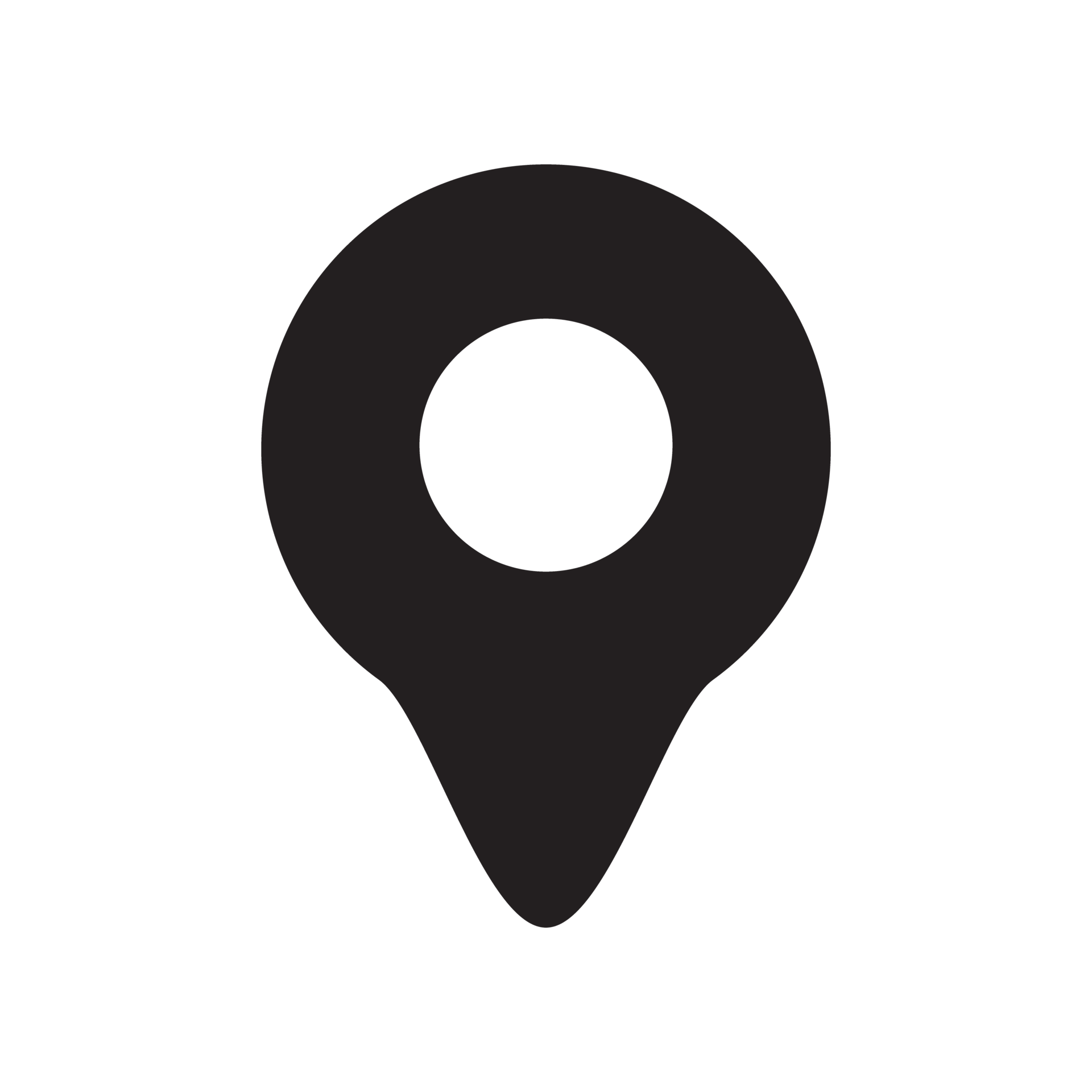 Location Icon Gps Pointer Icon Map Locator Sign Pin Location Line