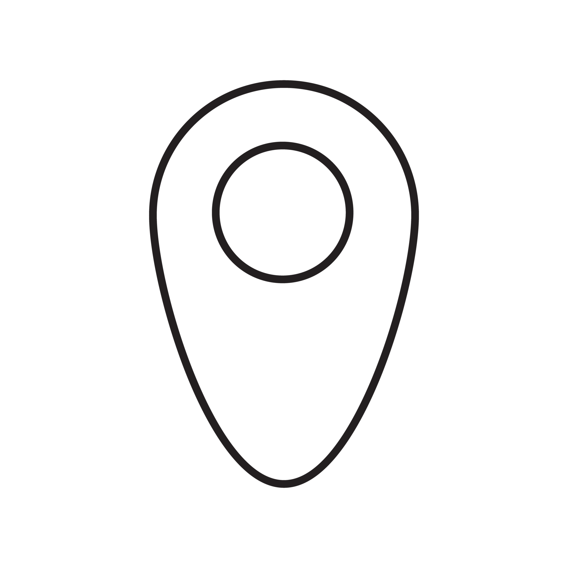 Location Icon Gps Pointer Icon Map Locator Sign Pin Location Line