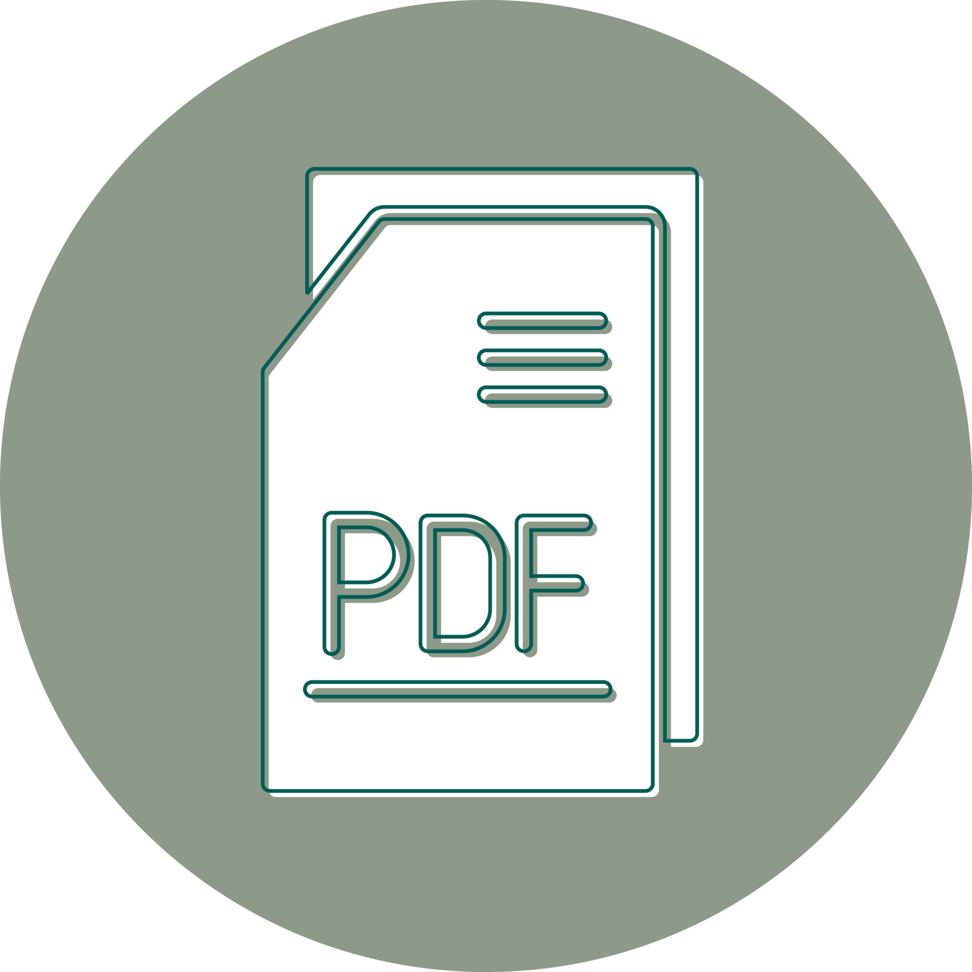 Pdf File Vector Icon 19991601 Vector Art at Vecteezy