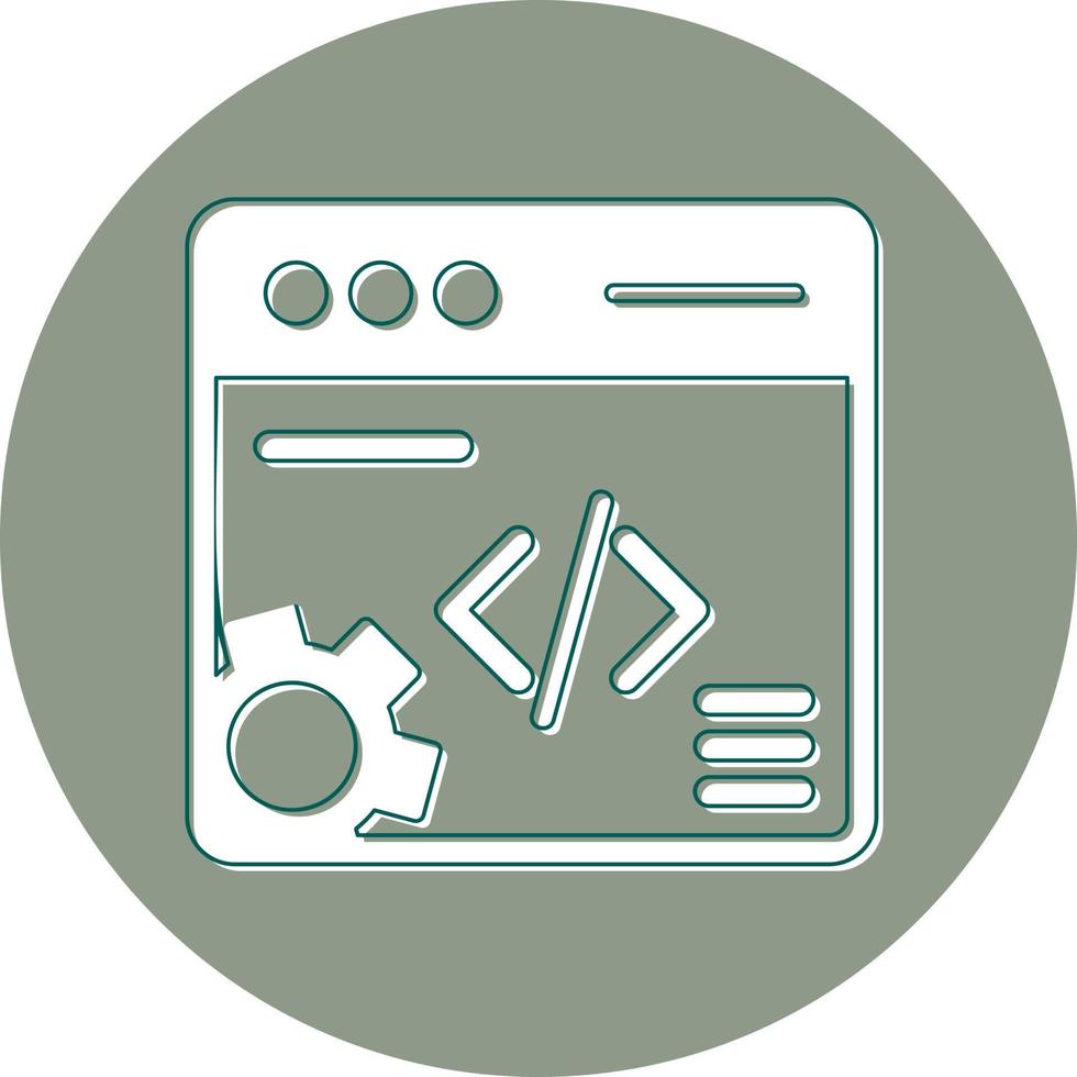 Web Development Vector Icon 19991658 Vector Art at Vecteezy