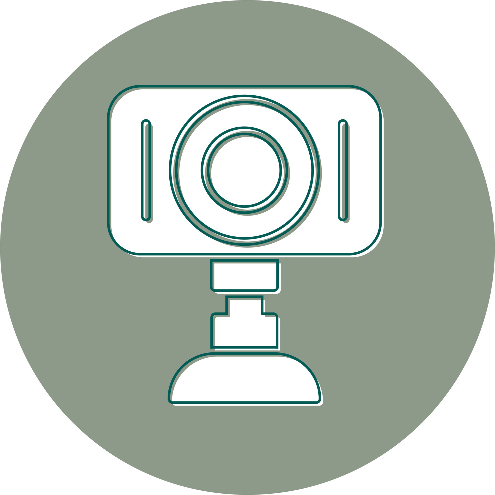 Webcamera Vector Icon 19992030 Vector Art at Vecteezy