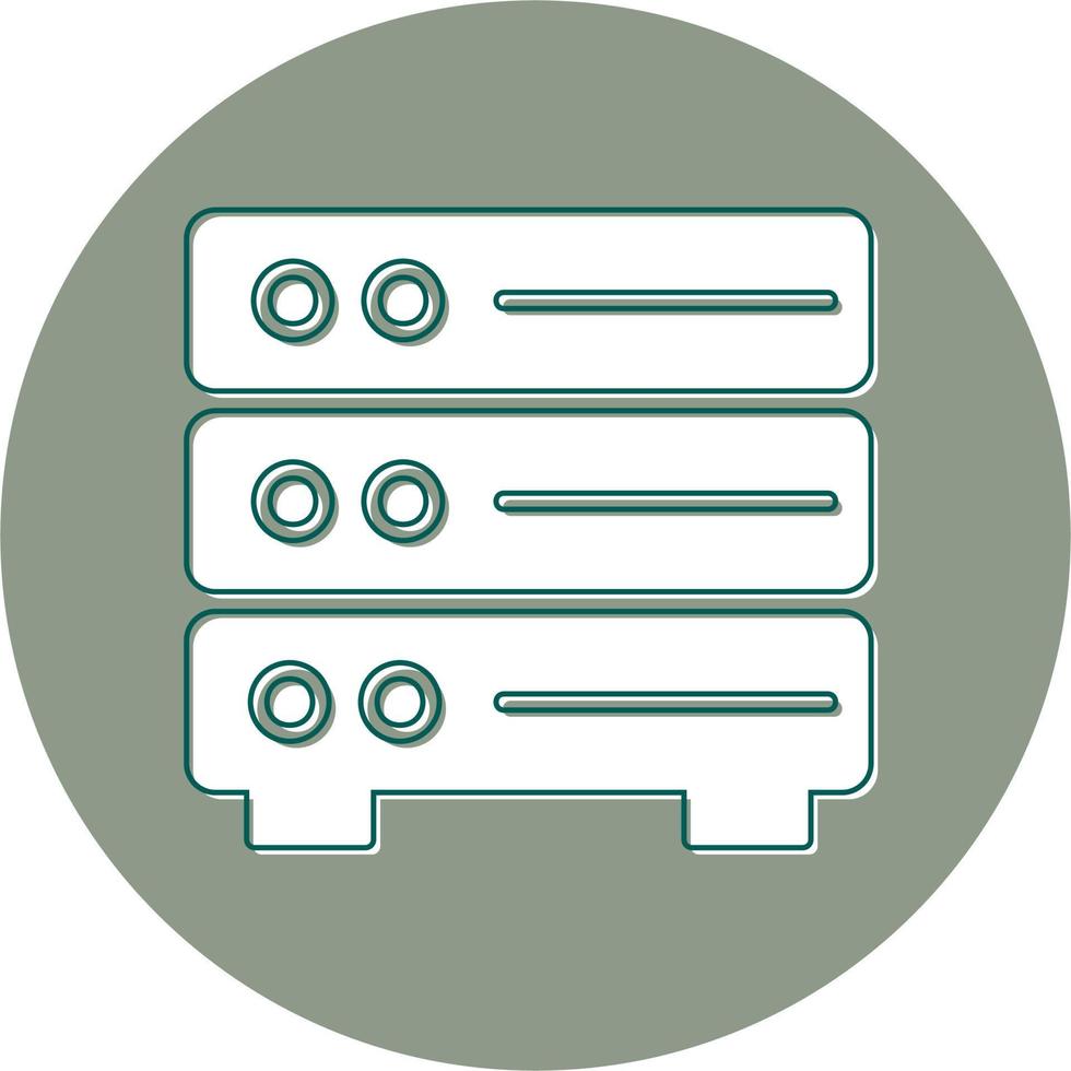 Server Vector Icon 19992331 Vector Art at Vecteezy
