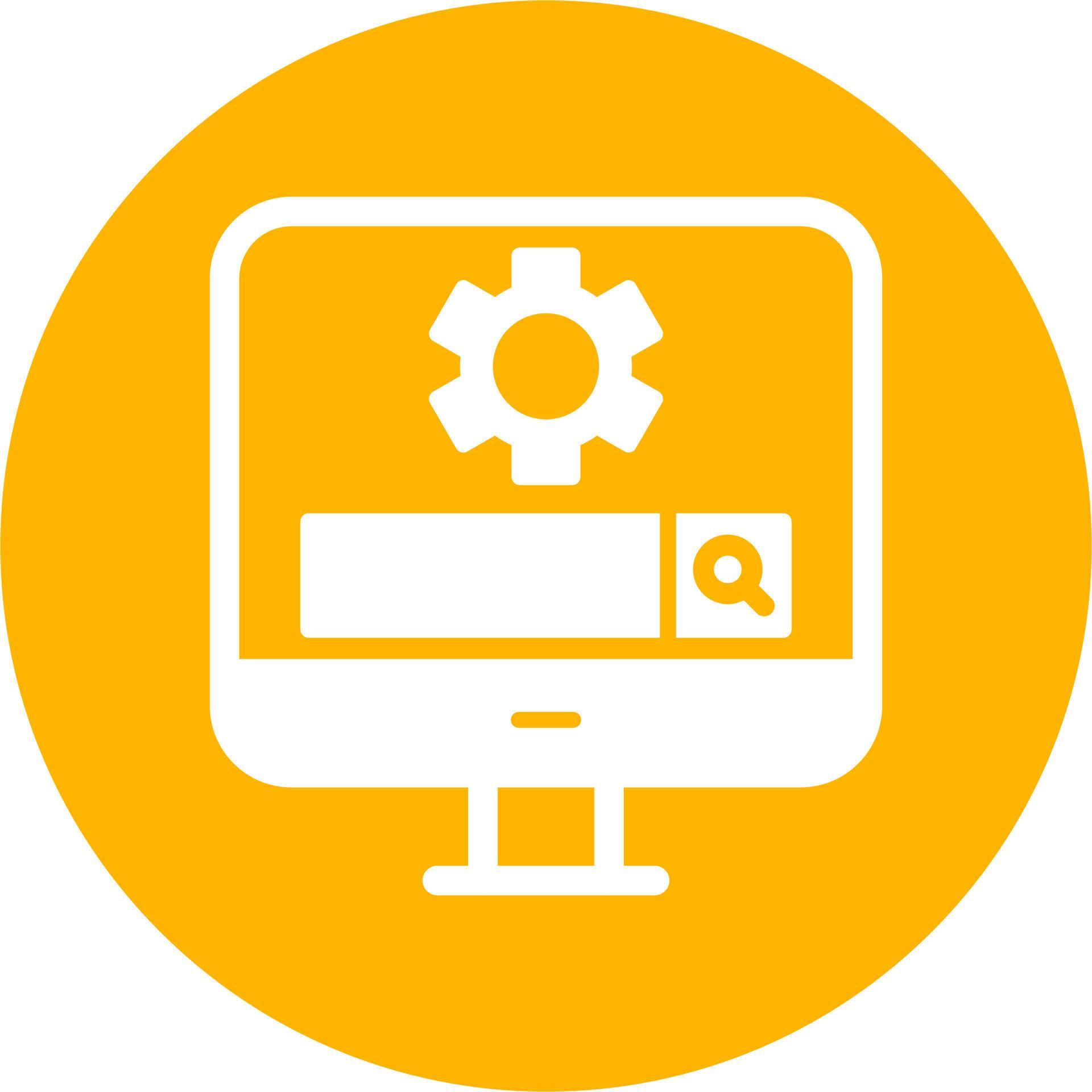 Computer Search Engine Vector Icon 19992696 Vector Art at Vecteezy