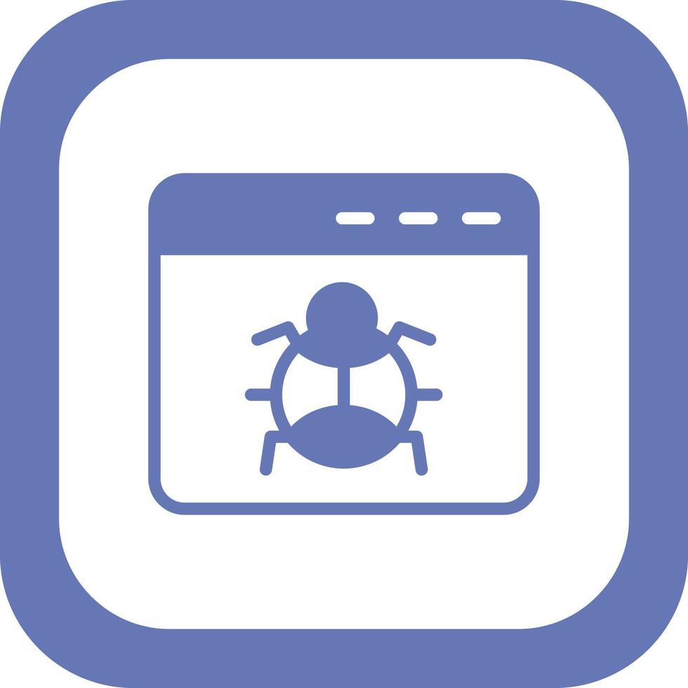 Browser Bug Vector Icon 19994398 Vector Art At Vecteezy