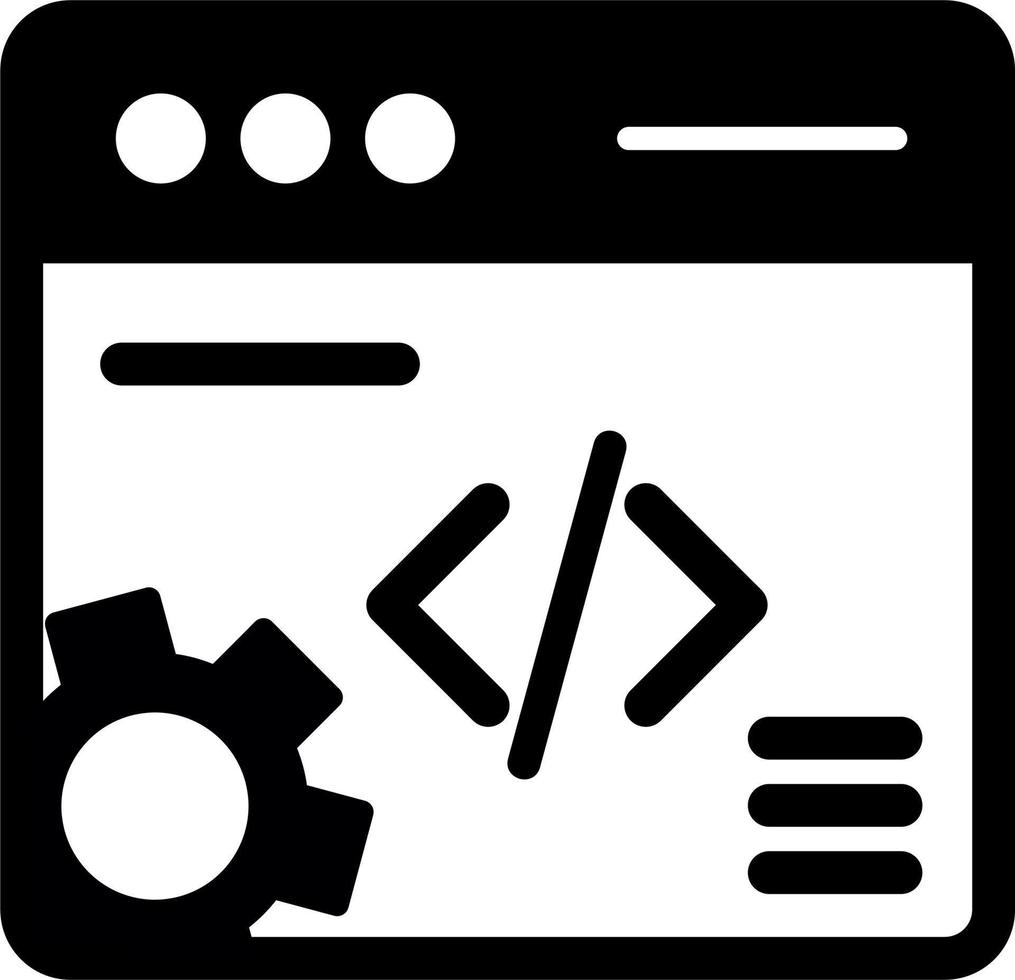 Web Development Vector Icon 19997216 Vector Art at Vecteezy