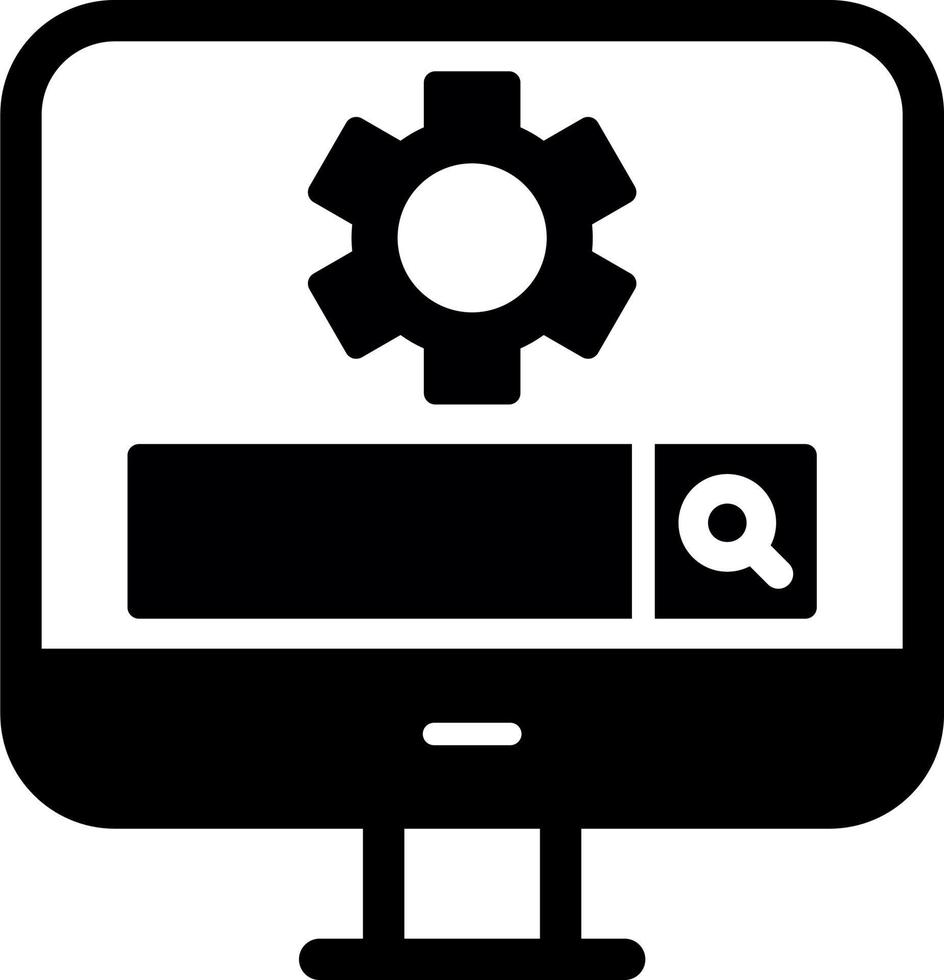 Computer Search Engine Vector Icon 19997217 Vector Art at Vecteezy