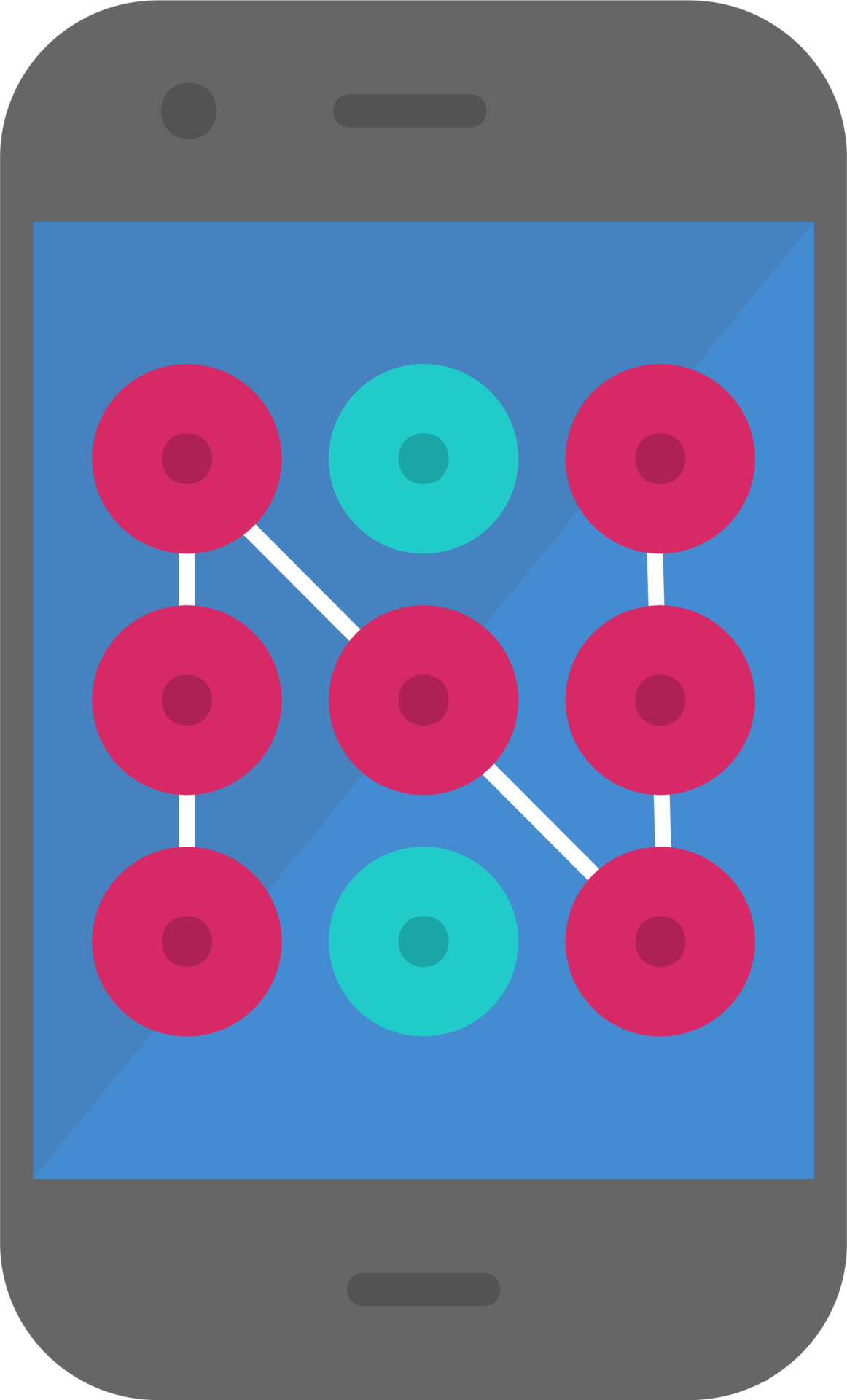 Mobile Security Vector Icon 19997708 Vector Art at Vecteezy