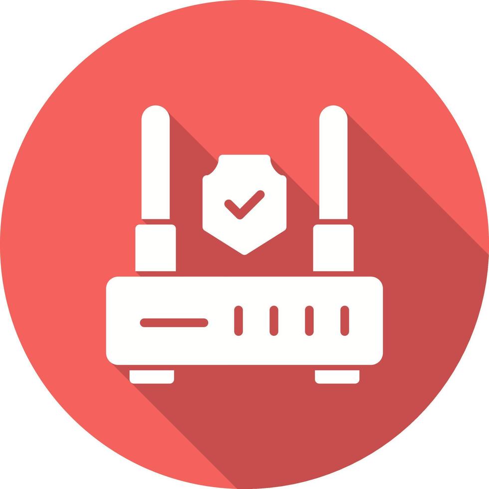 Router Encrypted Vector Icon 19999018 Vector Art at Vecteezy