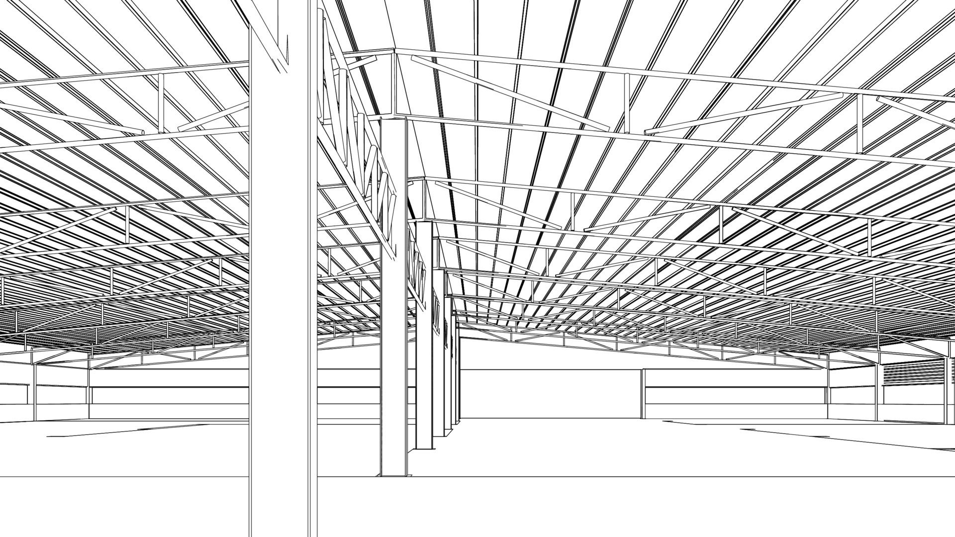 3D illustration of building structure 19999779 Vector Art at Vecteezy