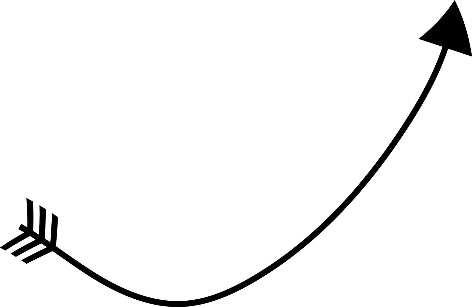 The arrow is curved. 20000080 Vector Art at Vecteezy The arrow is curved. 20000080 Vector Art at Vecteezy