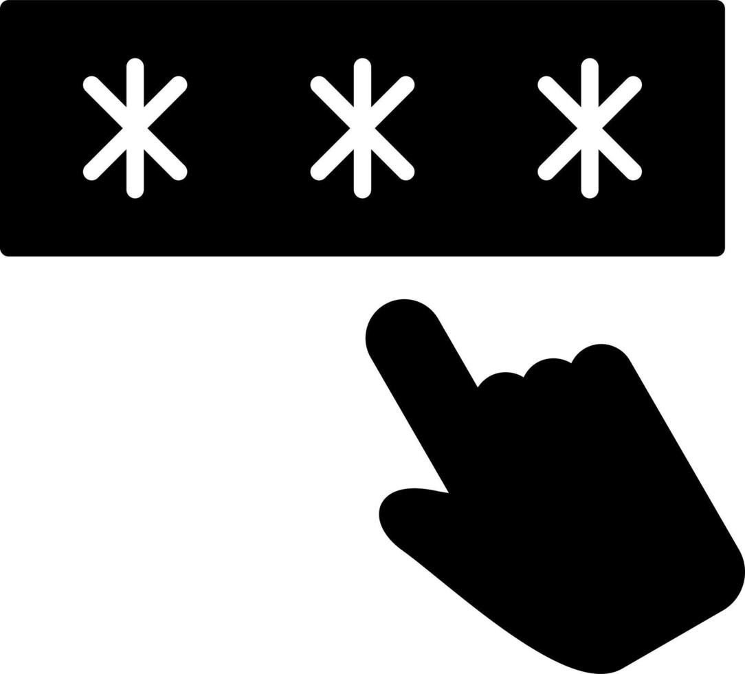 Password Vector Icon 20000878 Vector Art at Vecteezy