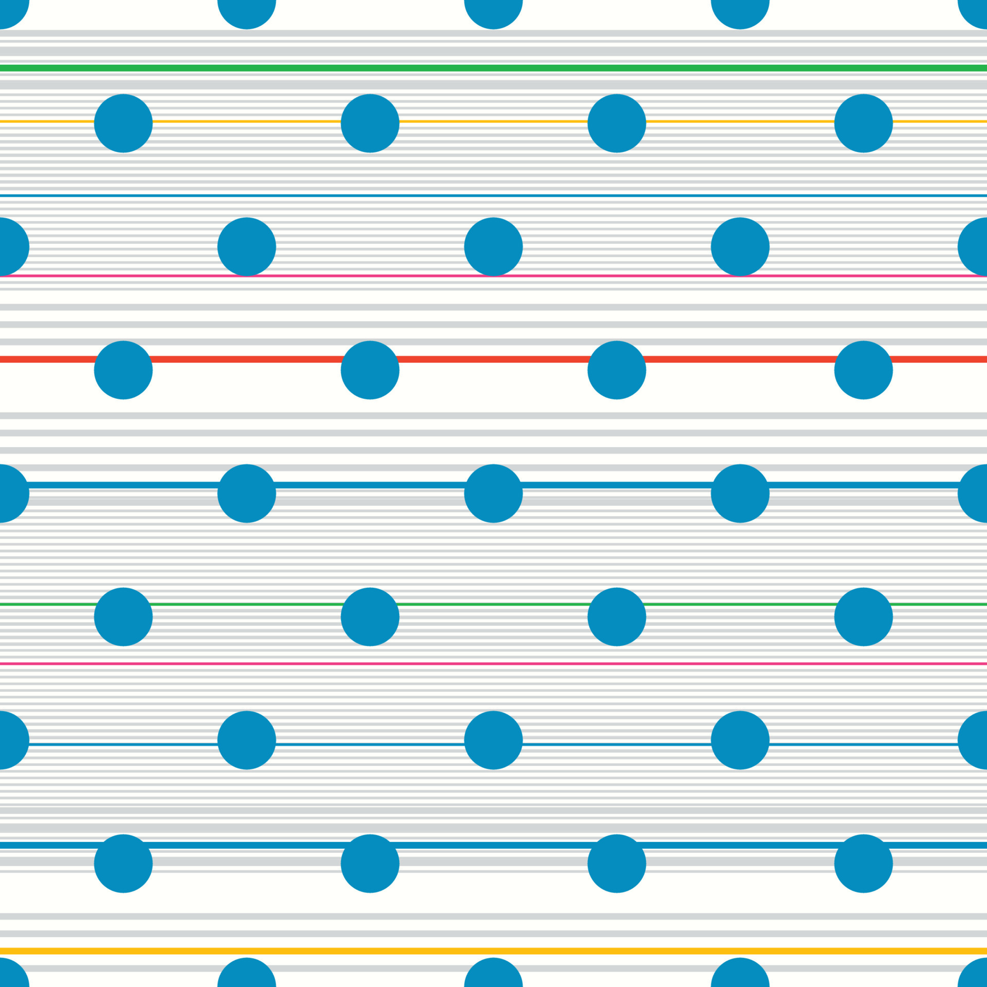 Abstract Dotted And Linear Seamless Pattern Background With Lines And