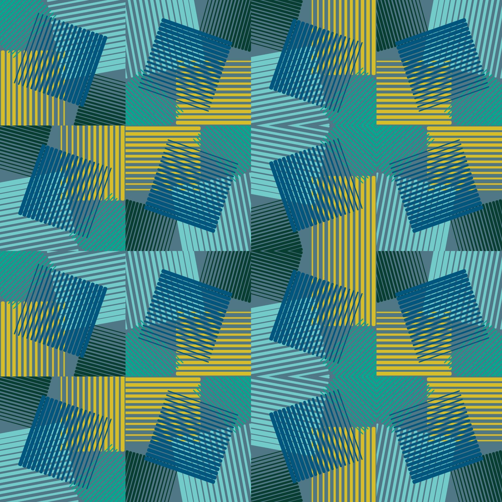 Abstract Halftone Seamless Pattern Background With Striped Texture