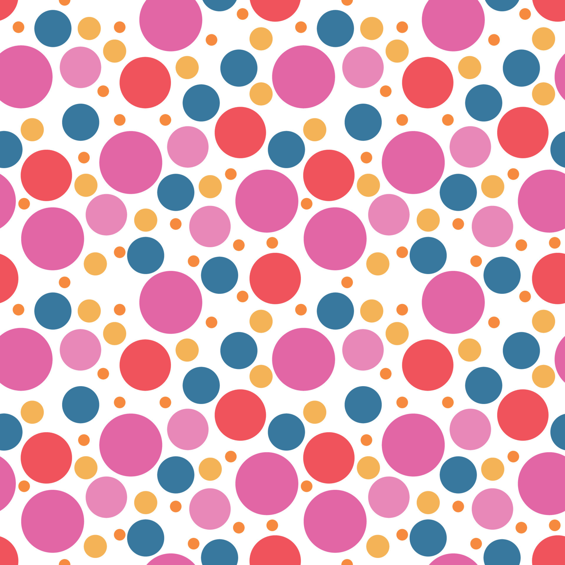 Round Seamless Pattern Seamless Retro Circle Pattern Dotted Round Seamless Background Pattern