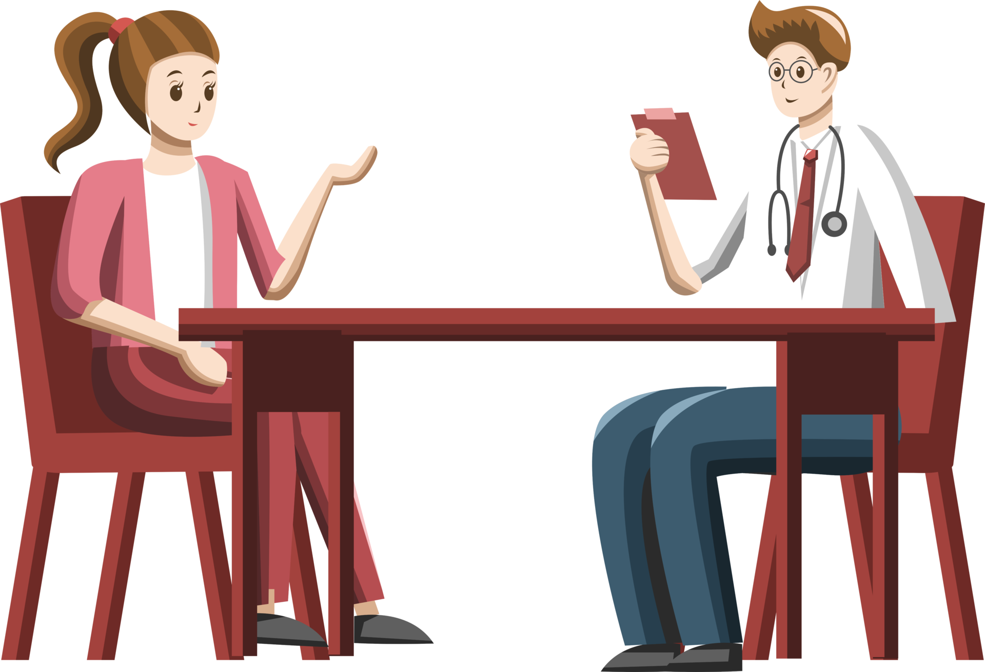 Doctor and patient png graphic clipart design 20002532 PNG Doctor and patient png graphic clipart design 20002532 PNG