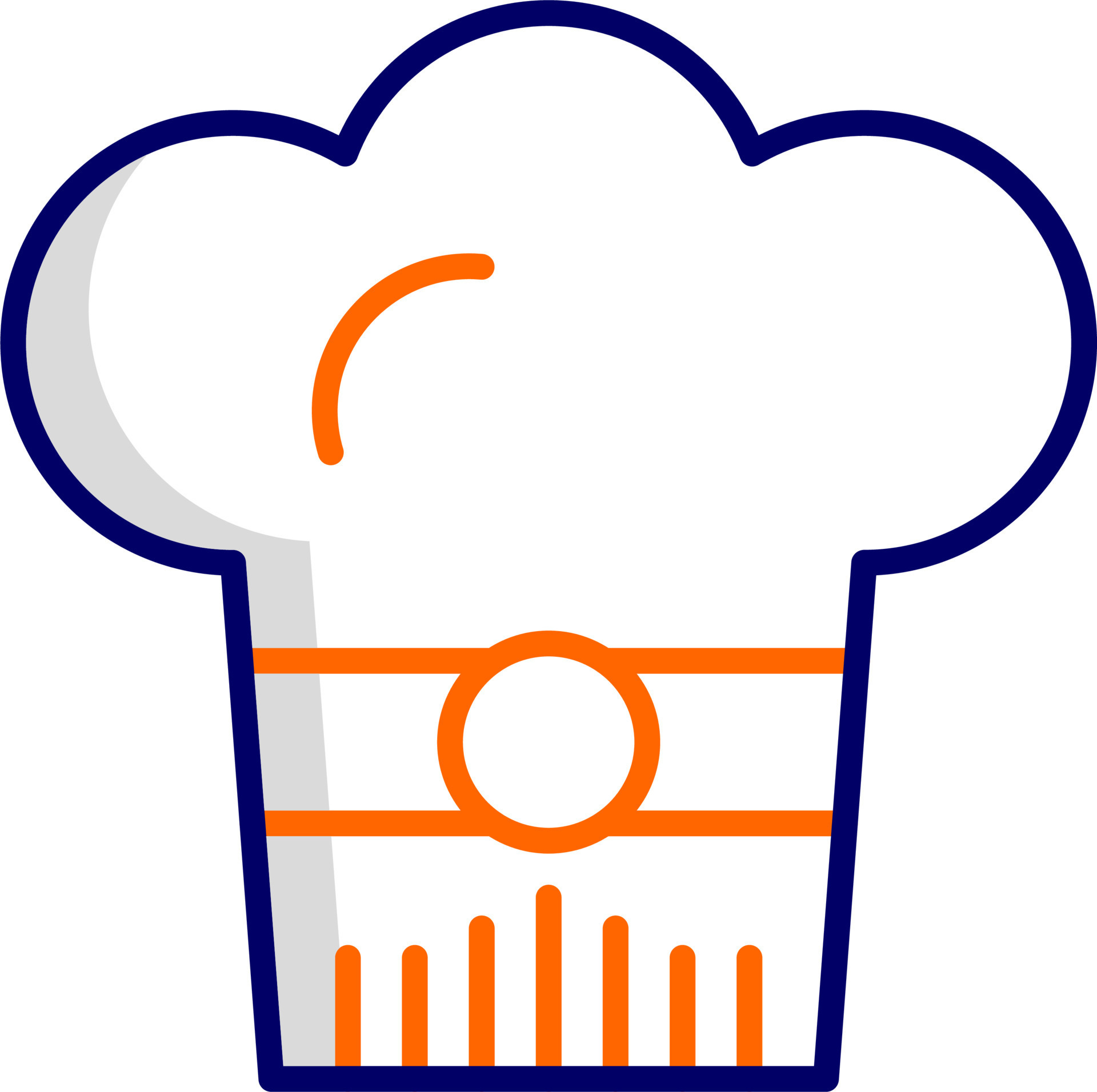 Chef Hat Vector Icon 20004347 Vector Art at Vecteezy