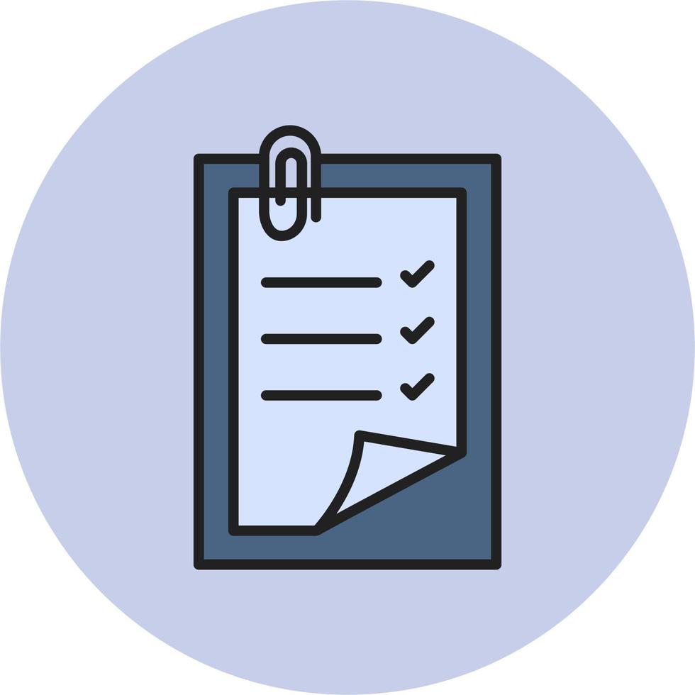 icono de vector de notas 20004708 Vector en Vecteezy