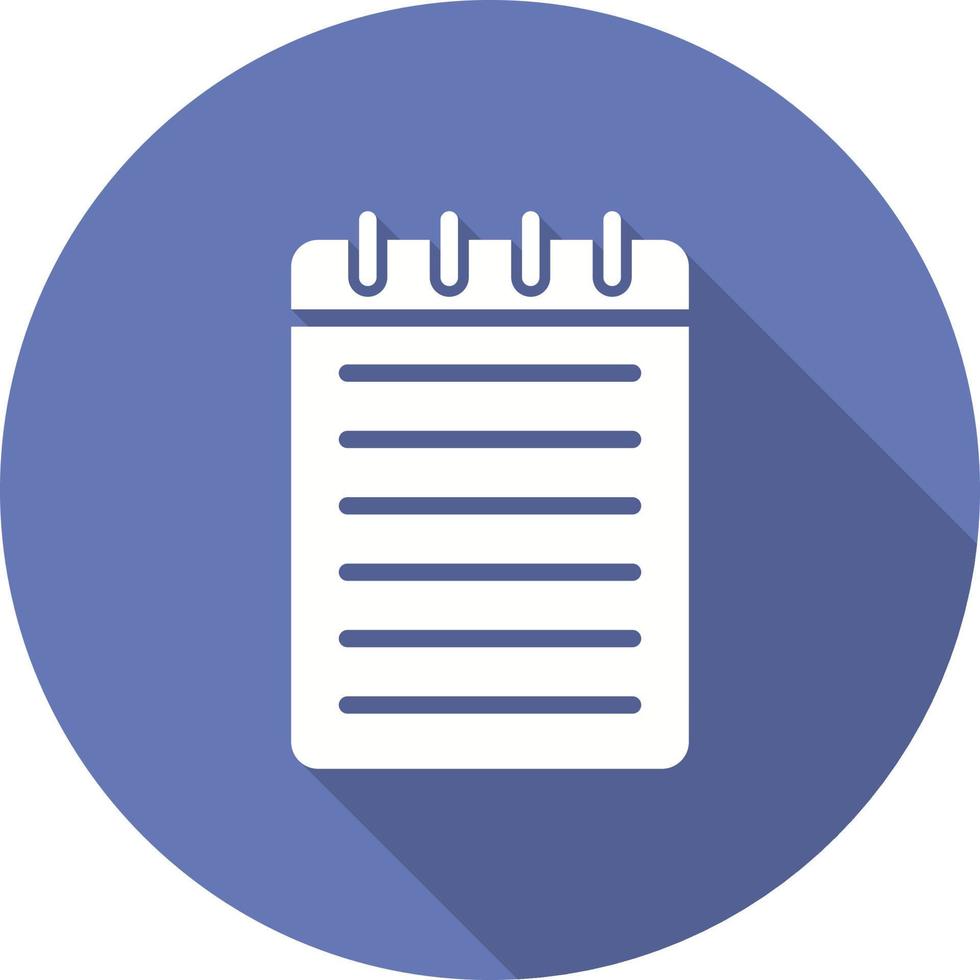 icono de vector de notas 20009104 Vector en Vecteezy