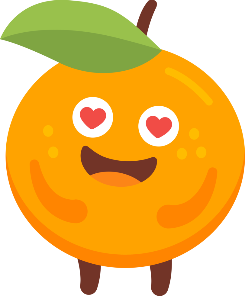 Lindo Personaje De Dibujos Animados Naranja Vector Png Sucio B Porn