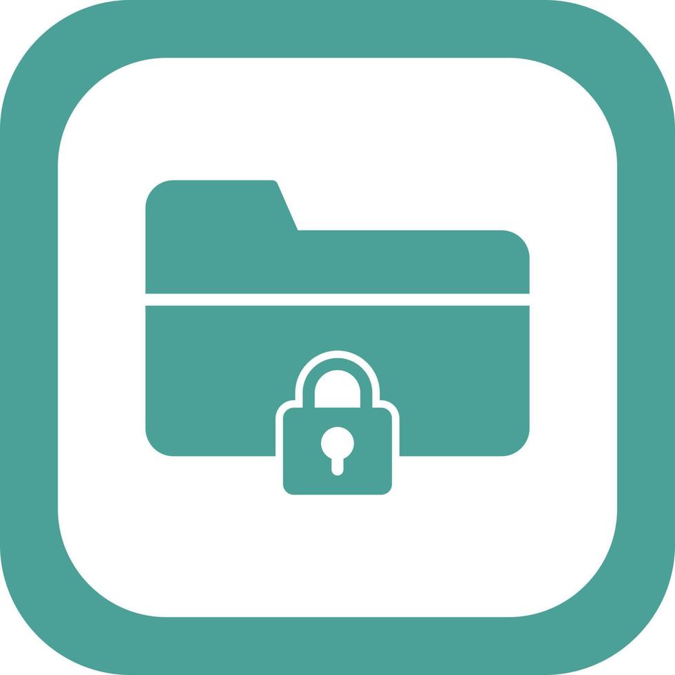 Folder Security Vector Icon 20014613 Vector Art at Vecteezy