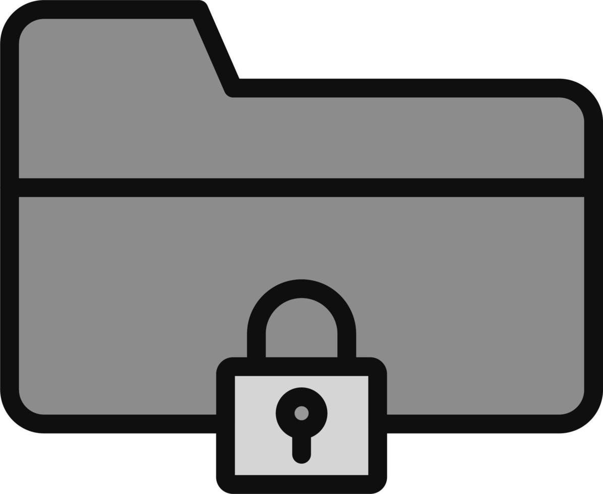 Folder Security Vector Icon 20014656 Vector Art at Vecteezy