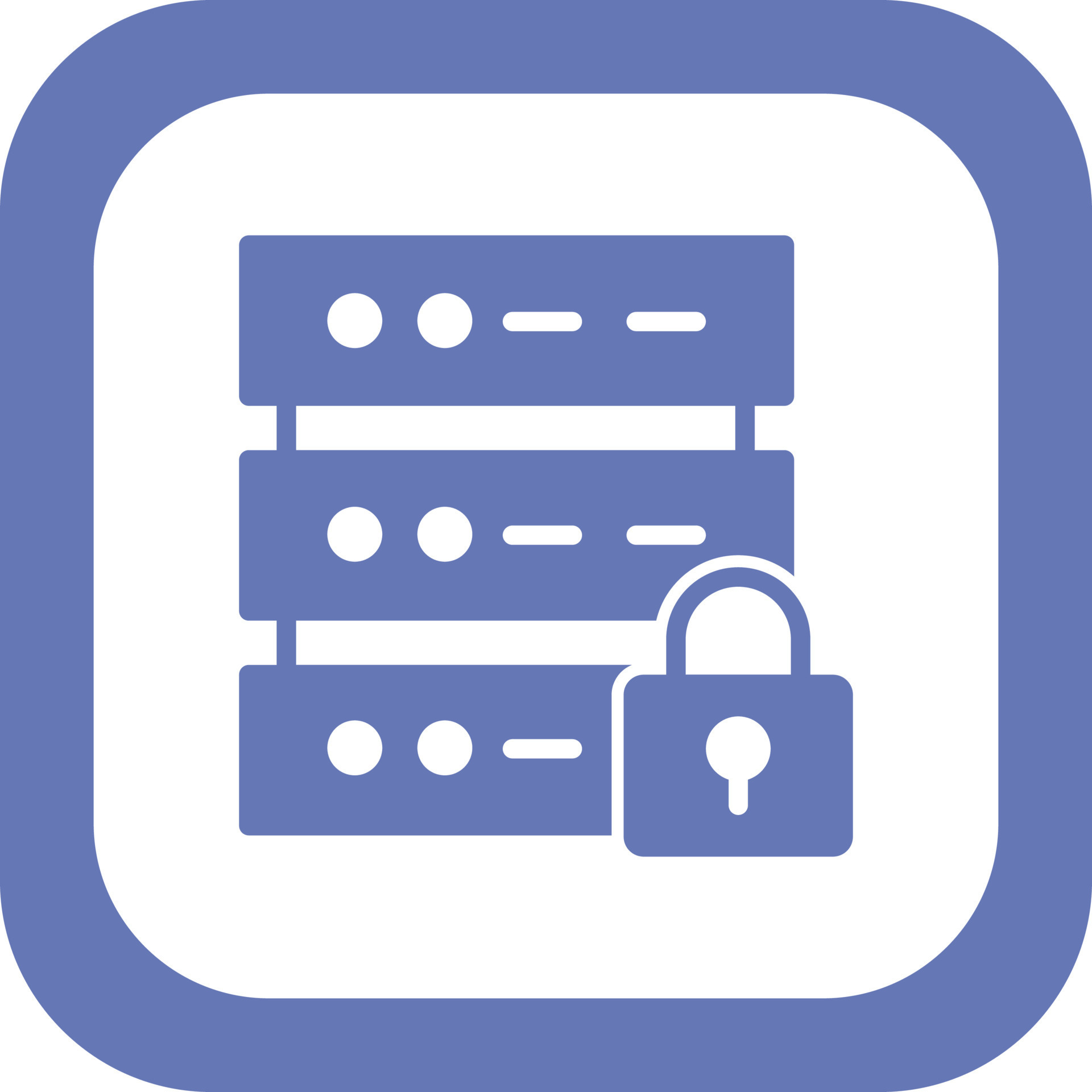 Database Security Vector Icon 20014808 Vector Art at Vecteezy