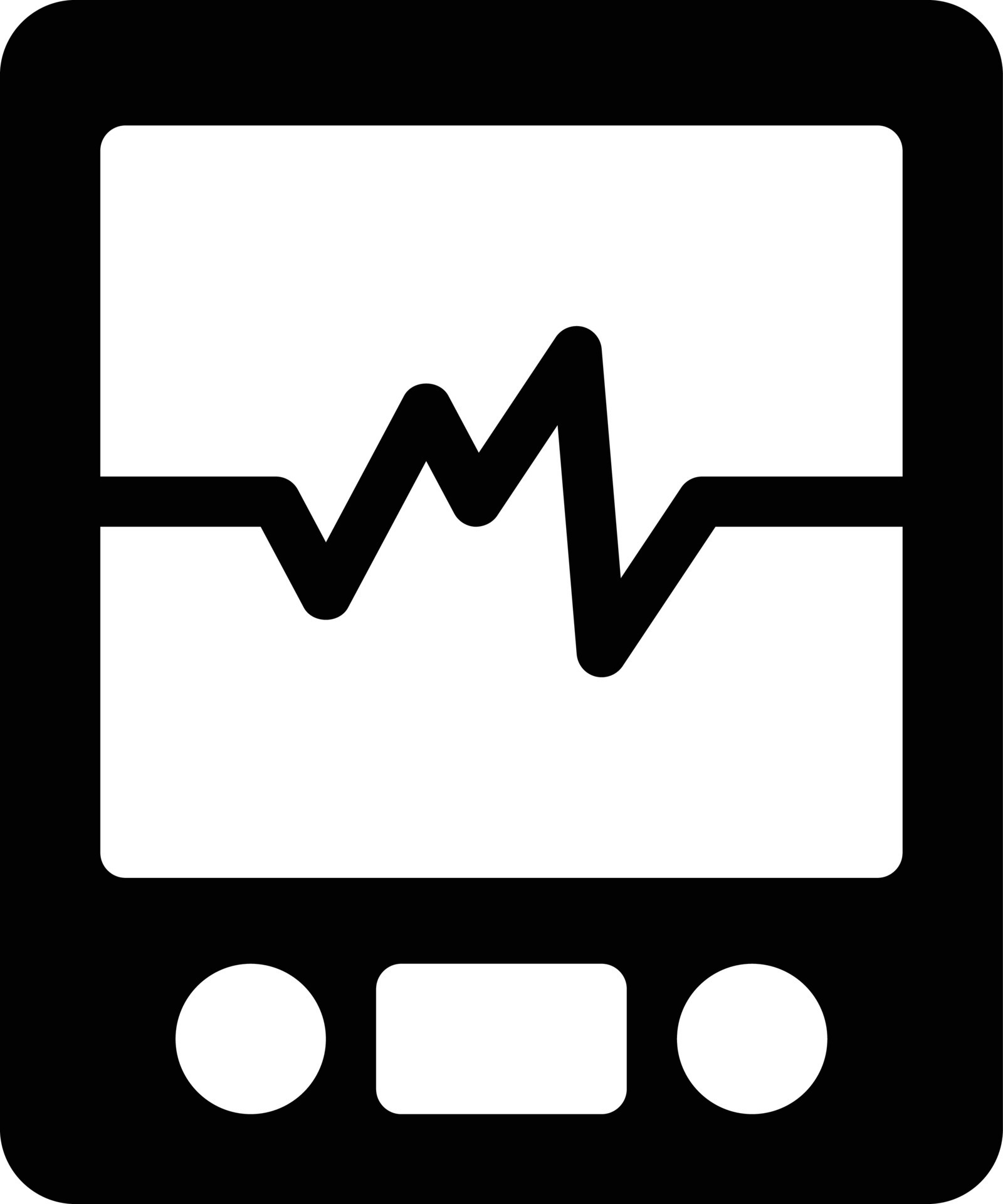 Medical Pulse Vector Illustration On A Background Premium Quality
