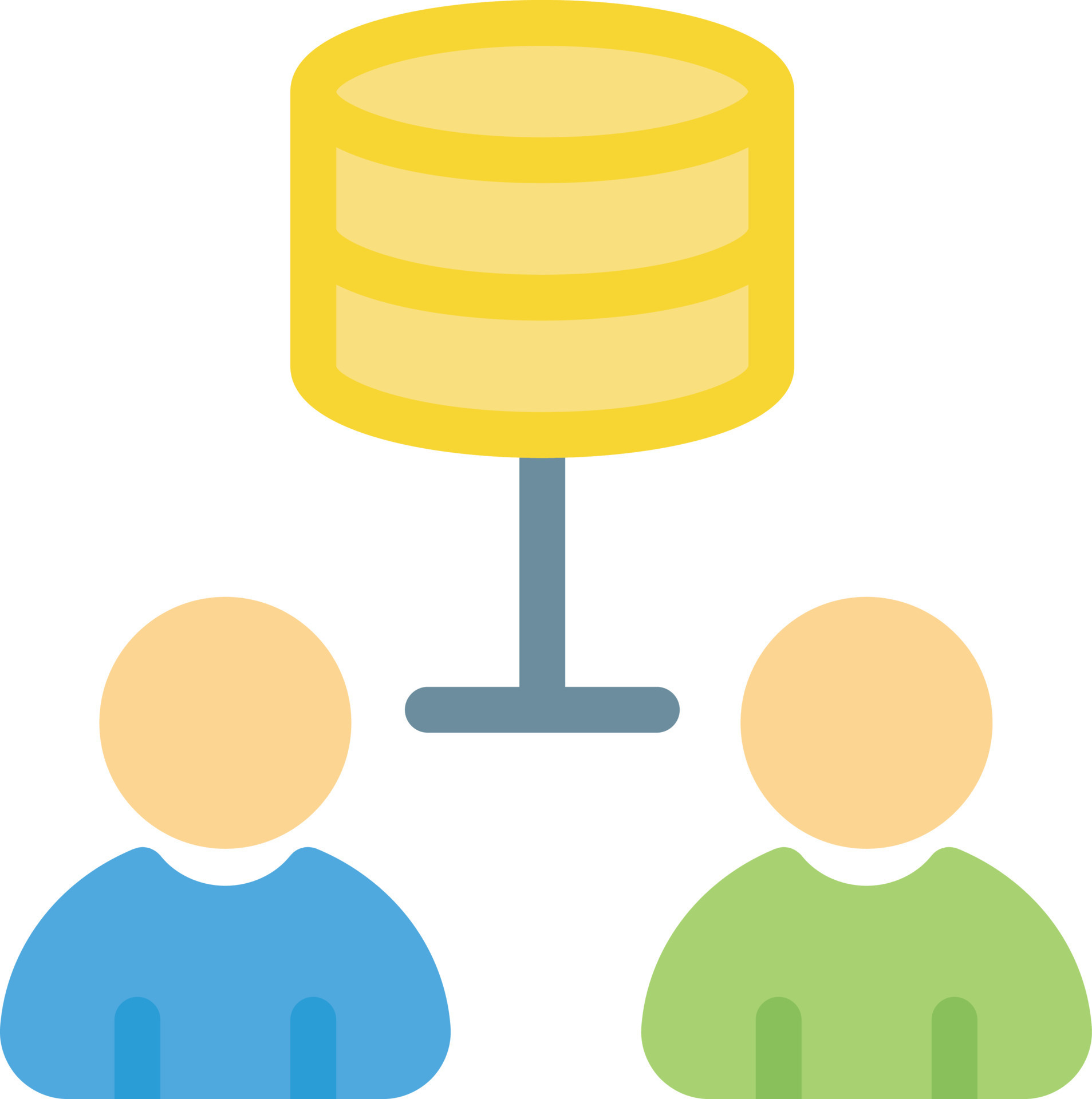 base de datos los usuarios vector ilustración en un fondo.premium ...