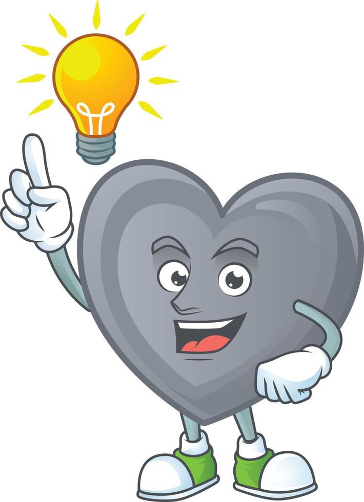 Grey Love Cartoon Character Style 20025301 Vector Art At Vecteezy