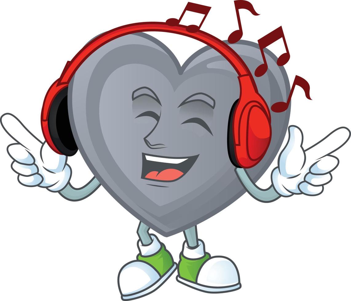 Grey Love Cartoon Character Style 20025439 Vector Art At Vecteezy