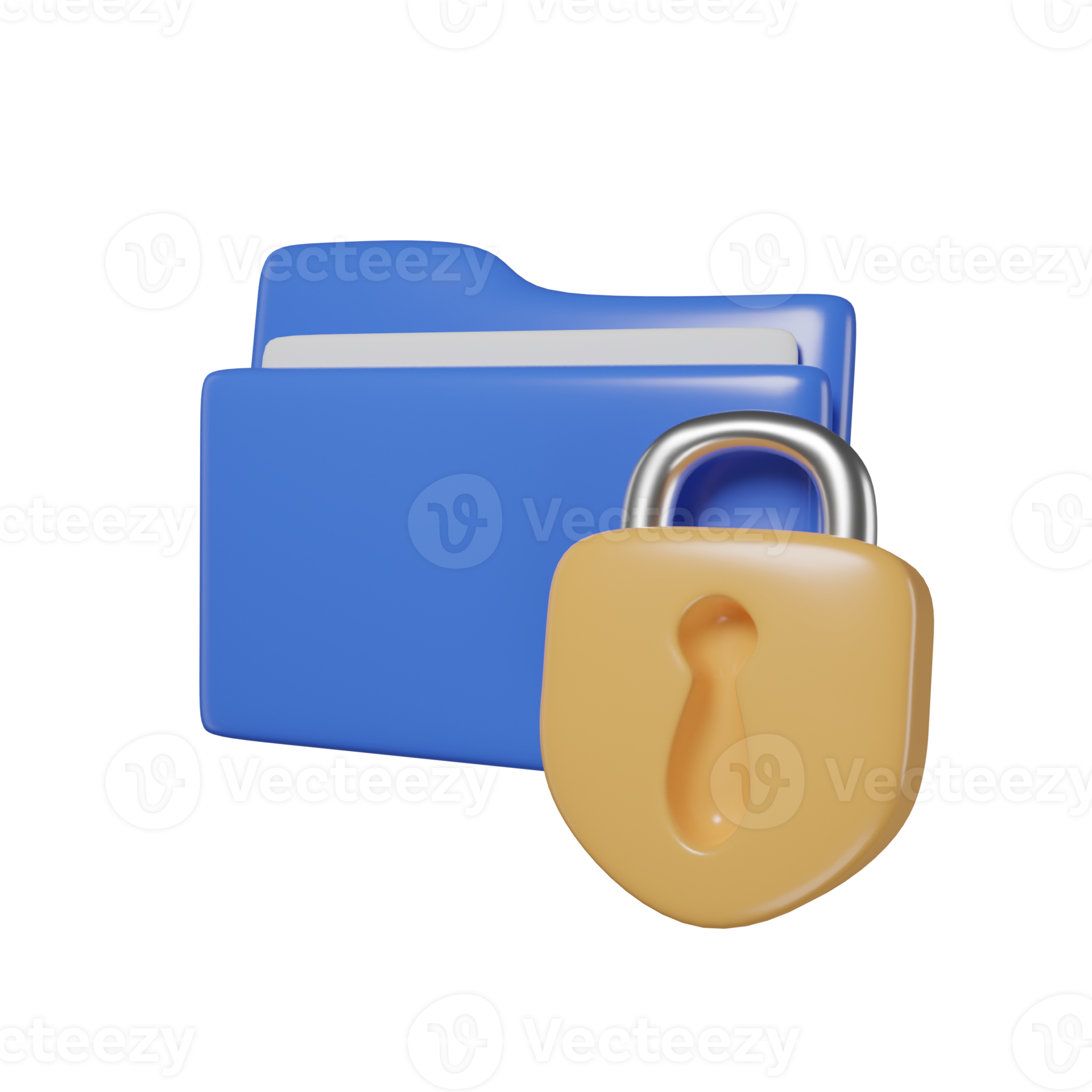 Data protection internet data base icon 3d rendering. 20026491 PNG