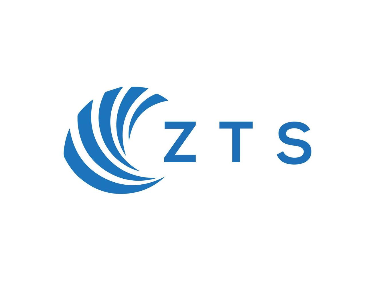 Zts Letter Logo Design On White Background Zts Creative Circle Letter Logo Concept Zts Letter