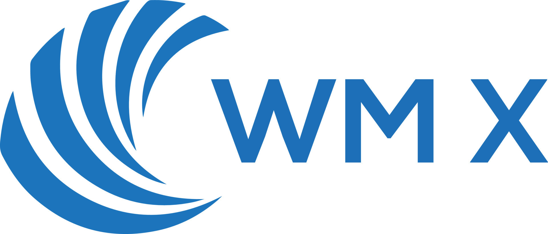 WMX letter logo design on white background. WMX creative circle letter logo concept. WMX letter ...