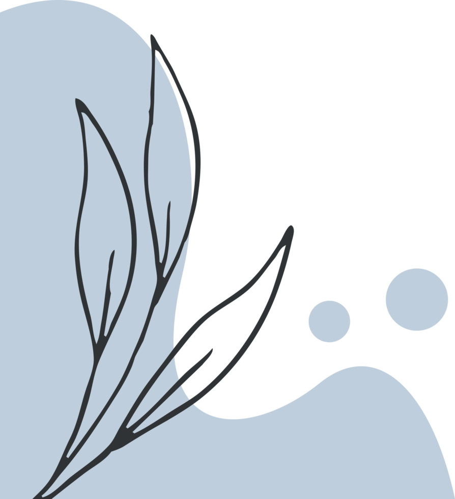 Hand drawn leaf line art with aesthetic shape or aesthetic blob simple ... Hand drawn leaf line art with aesthetic shape or aesthetic blob simple ...