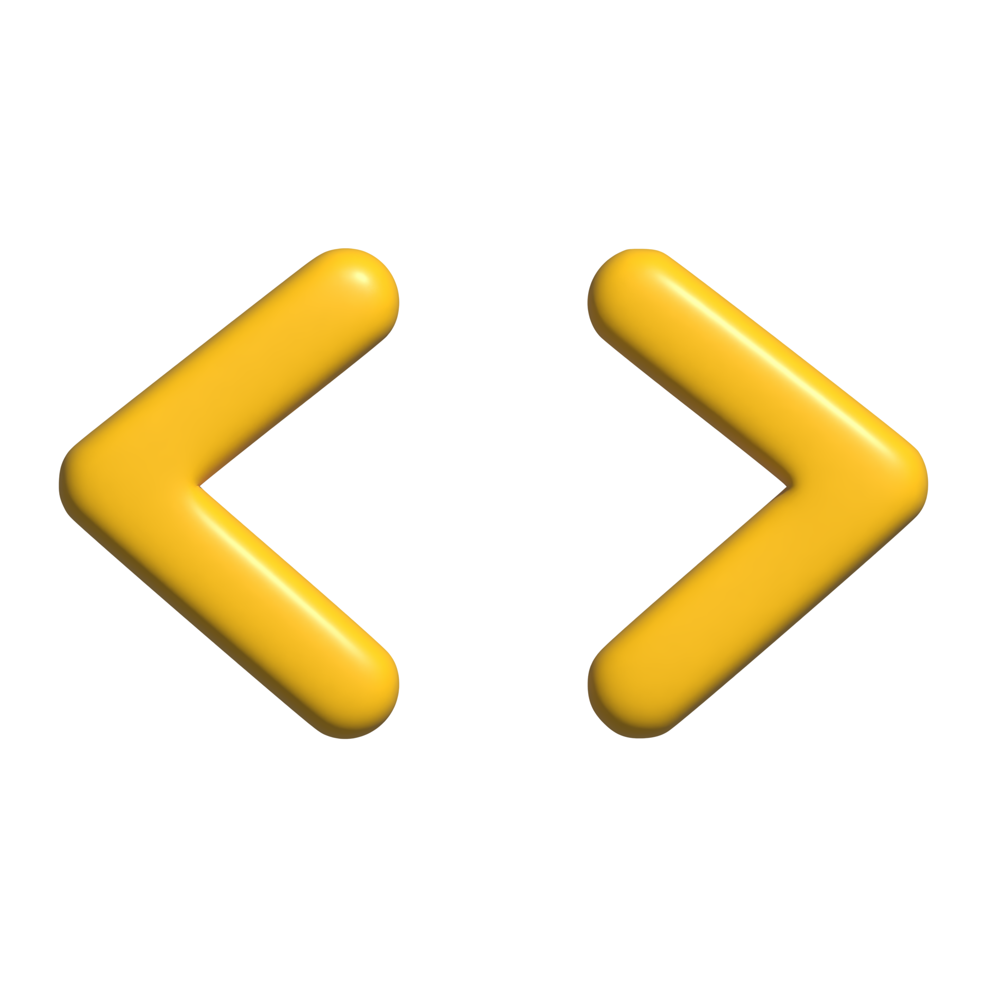 3d Icon Of Arrow Code Coding Coder 20032989 Png