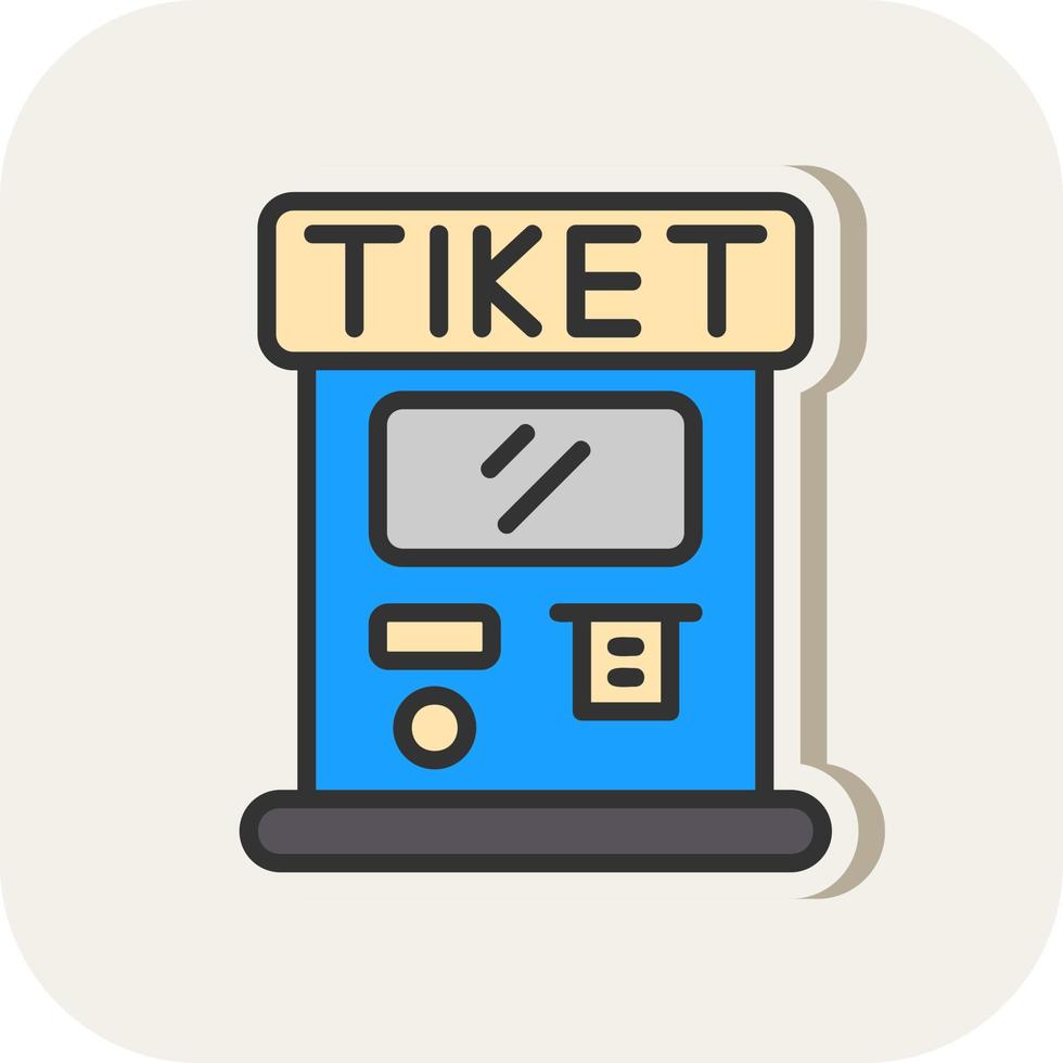 Ticket Machine Vector Icon Design 20036490 Vector Art at Vecteezy