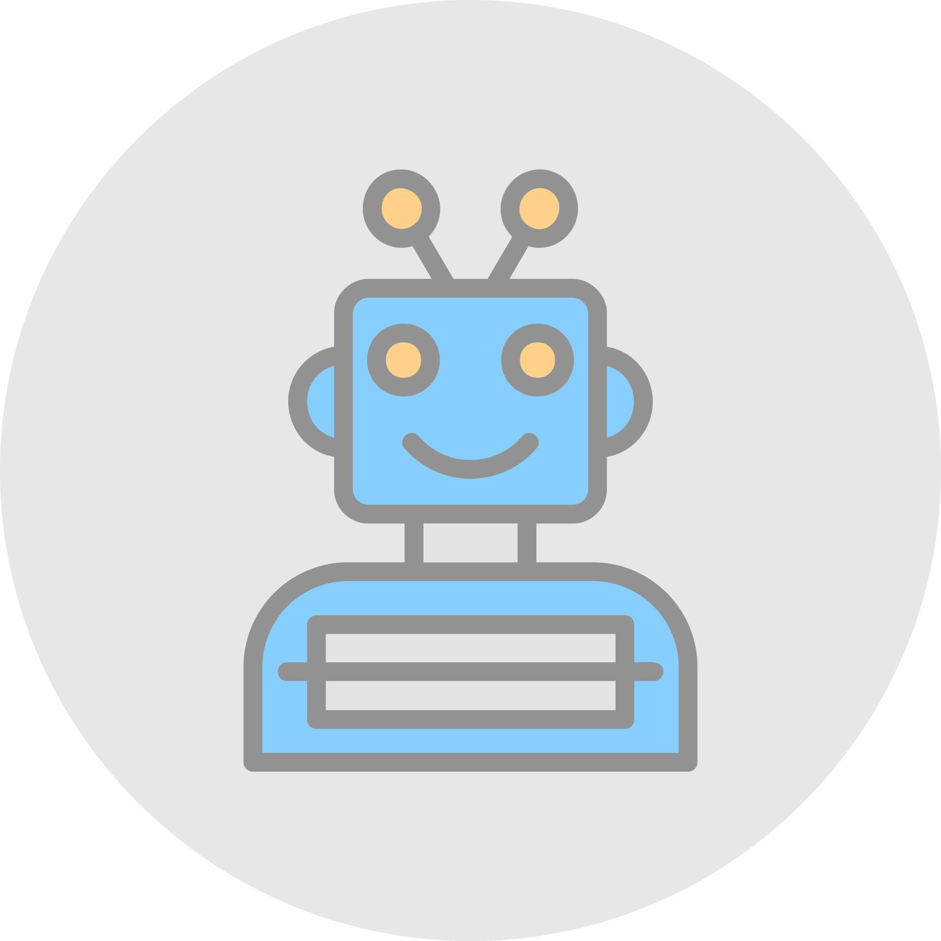 Robotics Engineering Vector Icon Design 20037512 Vector Art at Vecteezy