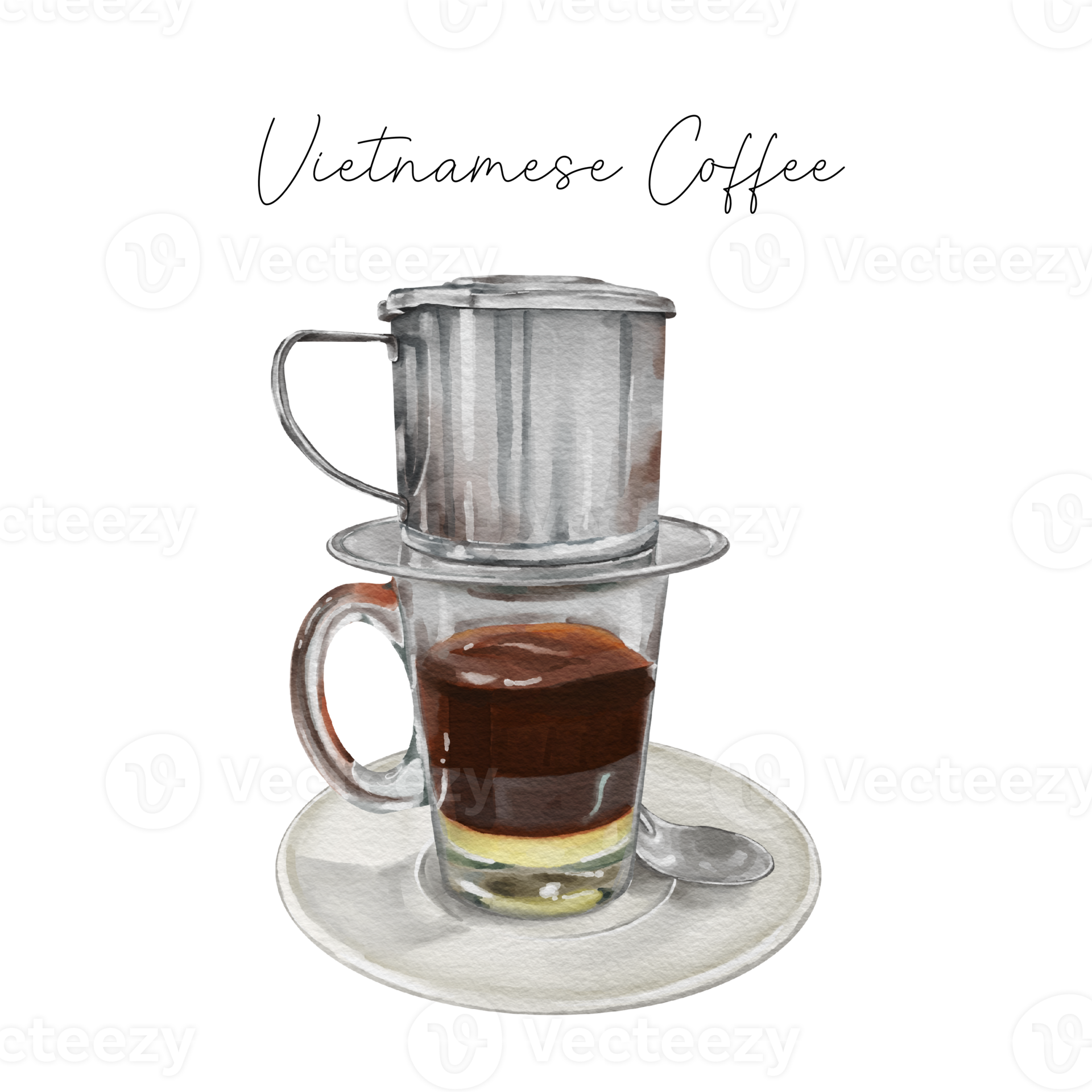 Watercolor Painting of Vietnamese Coffee 20037796 PNG Watercolor Painting of Vietnamese Coffee 20037796 PNG